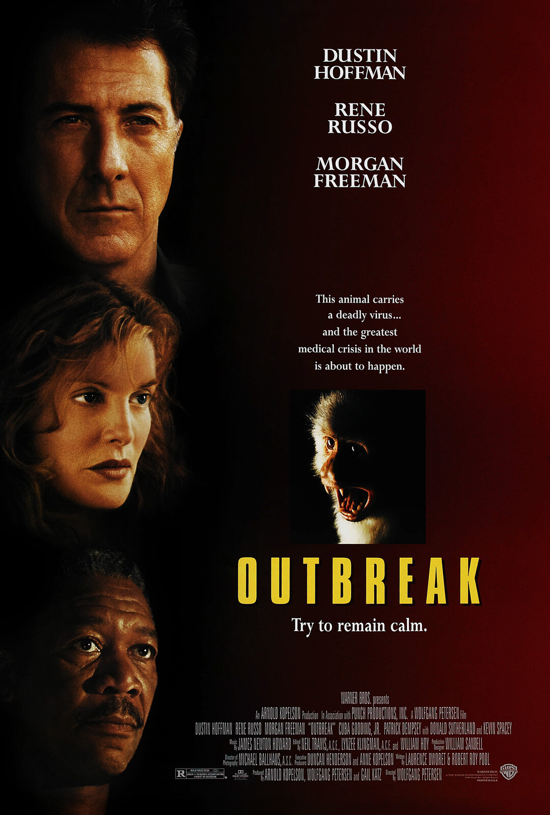 Cast - Outbreak (1995)