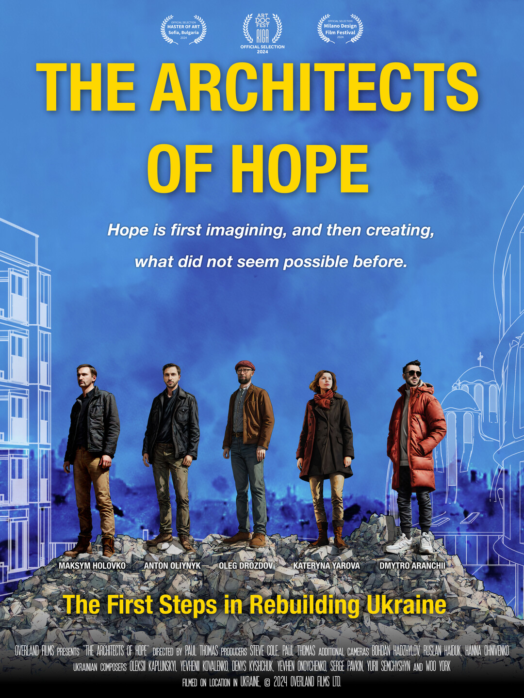 The Architects of Hope: The First Steps in Rebuilding Ukraine (movie, 2024)