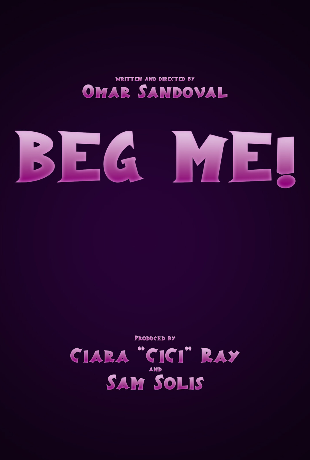 Beg Me! (movie, 2024)