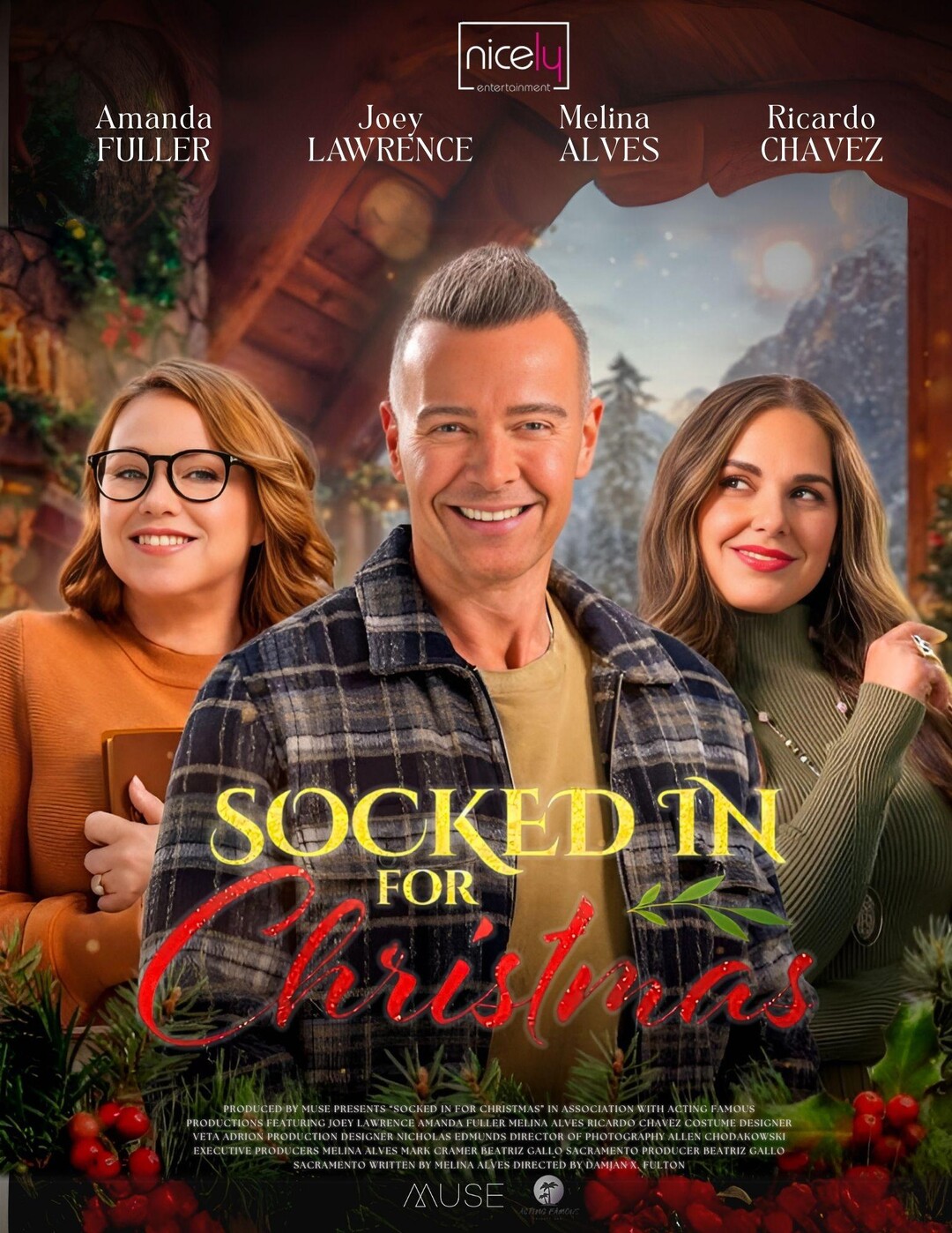 Cast - The Great Christmas Snow-In (2025)