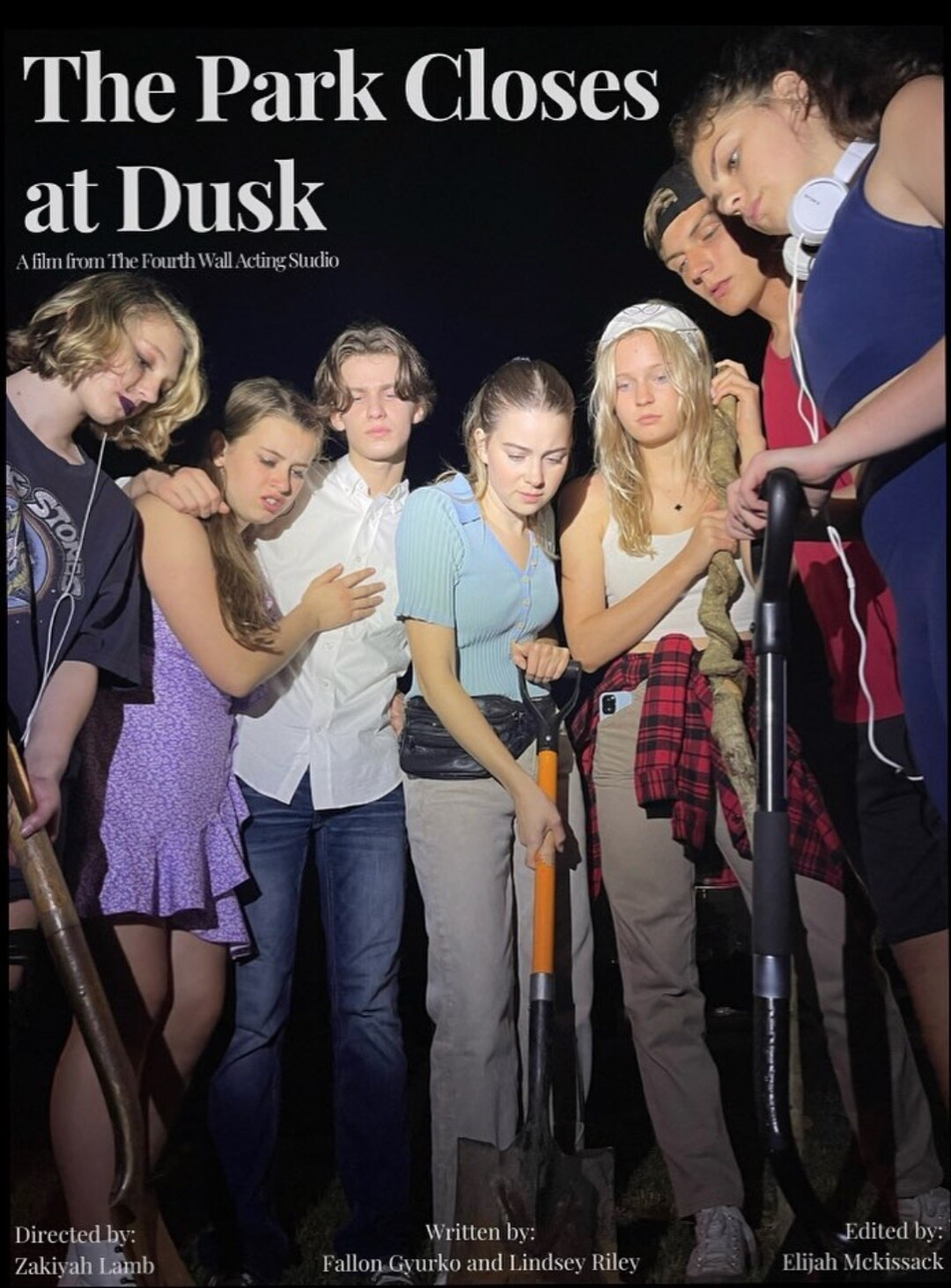 Cast - The Park Closes at Dusk (2022)