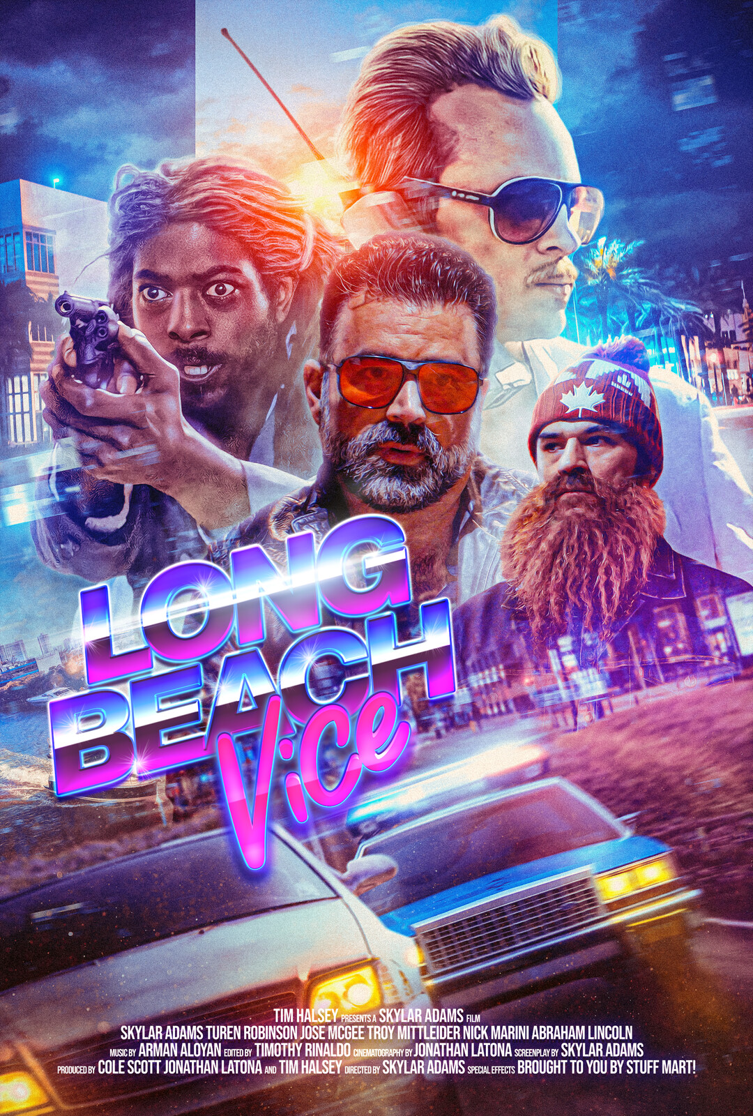 Cast - Long Beach Vice (2023)