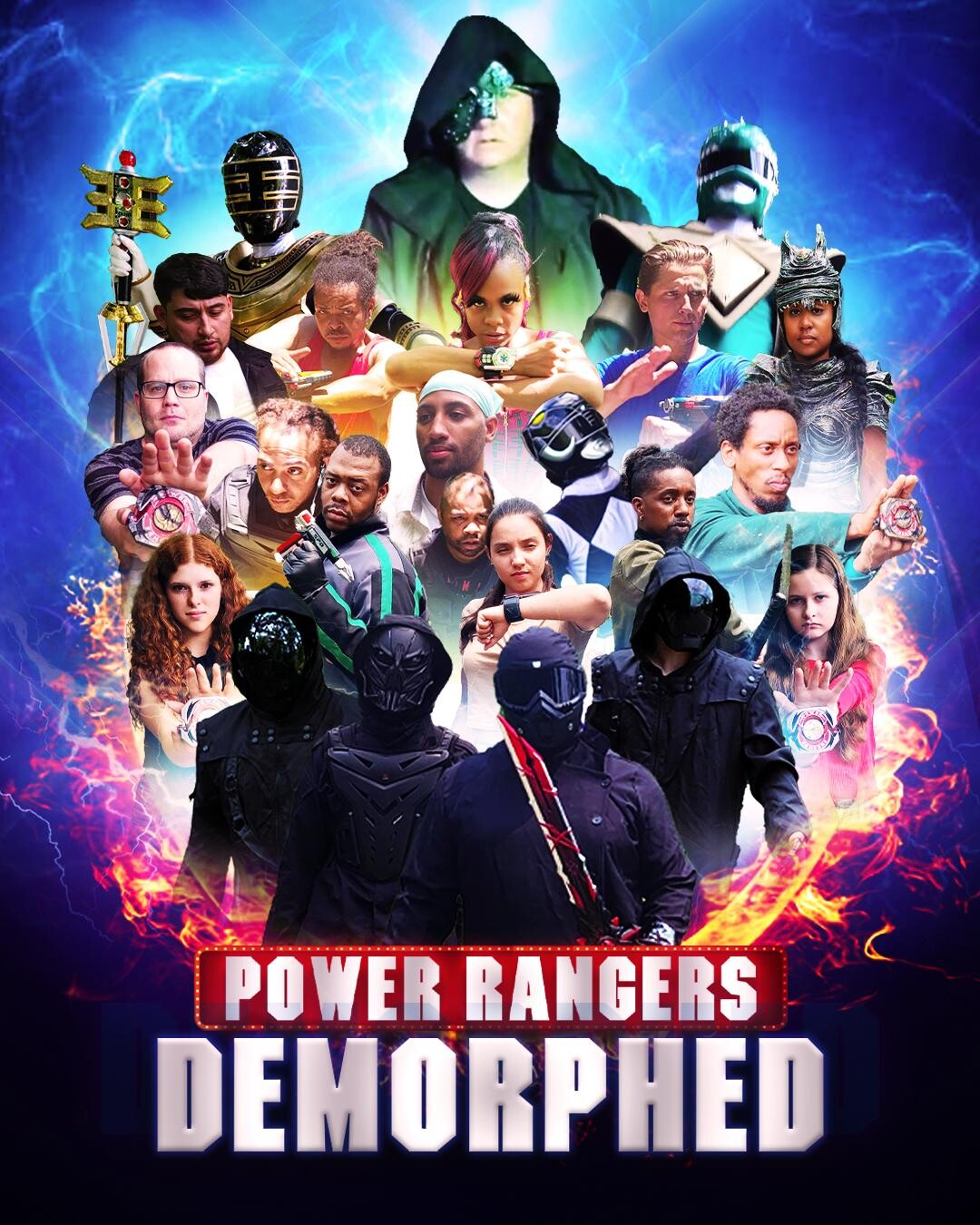 Cast - Power Rangers Demorphed ()
