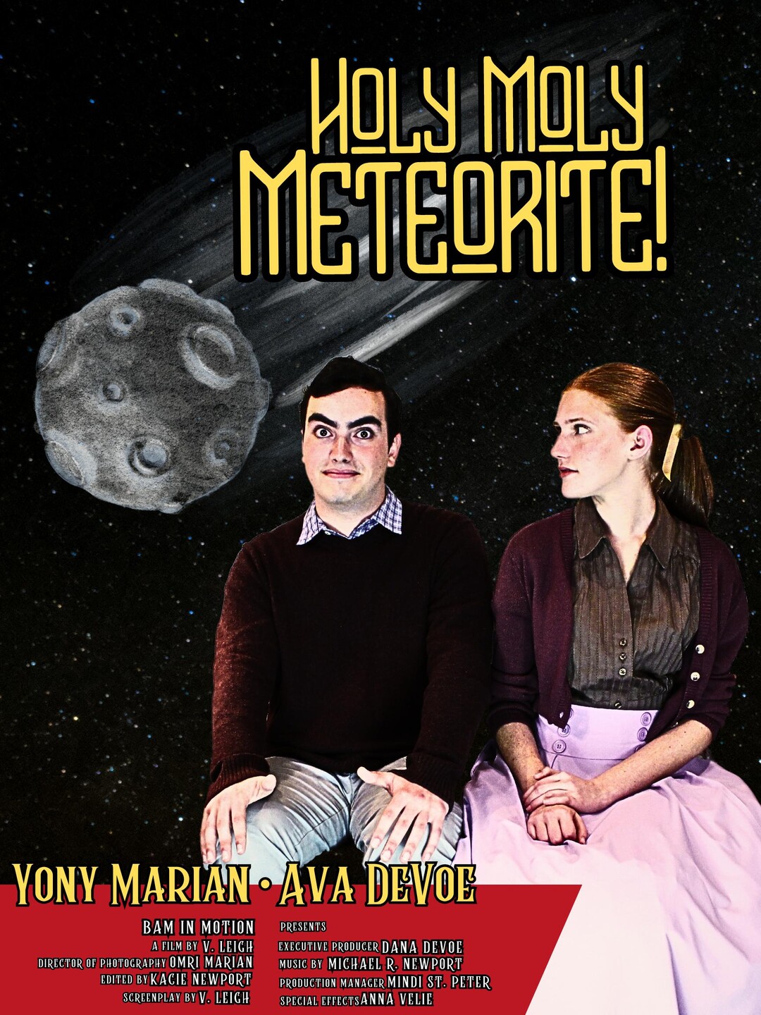 Cast - Holy Moly Meteorite! ()