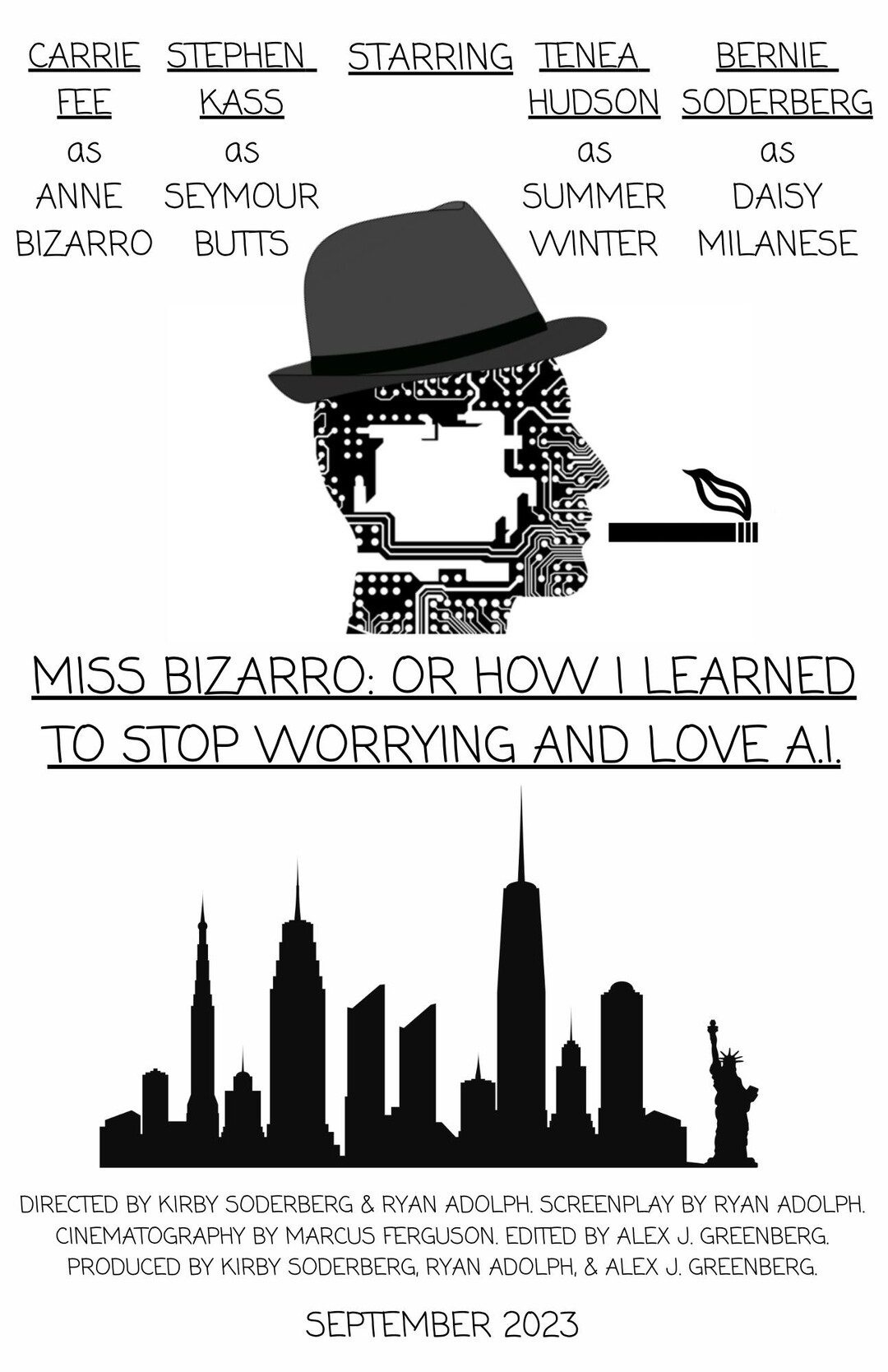 Miss Bizarro: Or How I Learned to Stop Worrying and Love A.I. (movie, 2023)