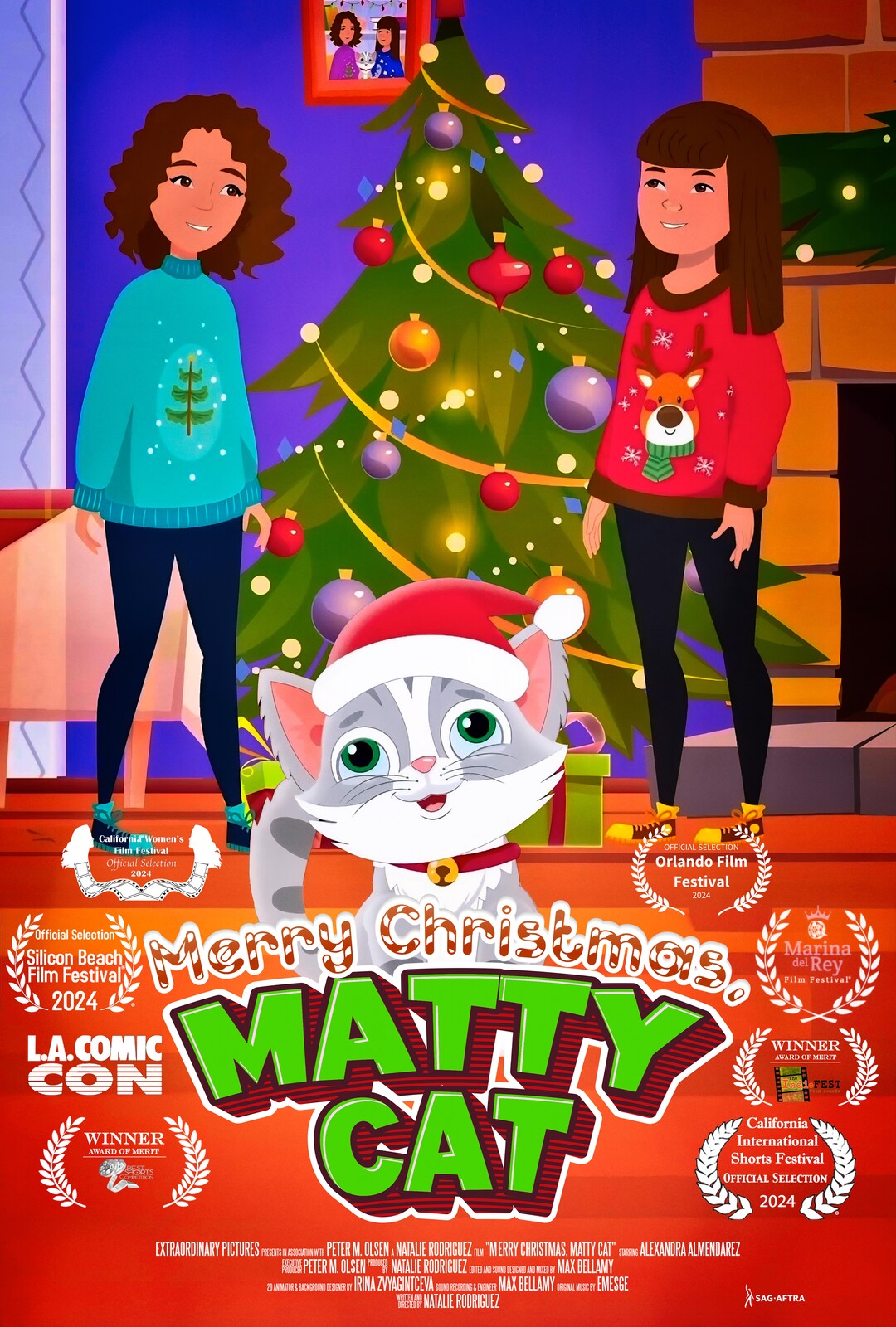 Merry Christmas, Matty Cat (animation movie)