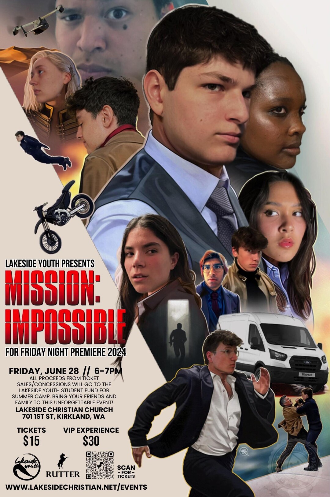 Cast - Lakeside's Mission: Impossible (2024)