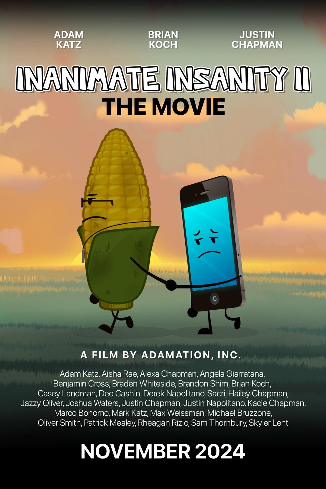 Inanimate Insanity II: The Movie (animation movie, 2024)