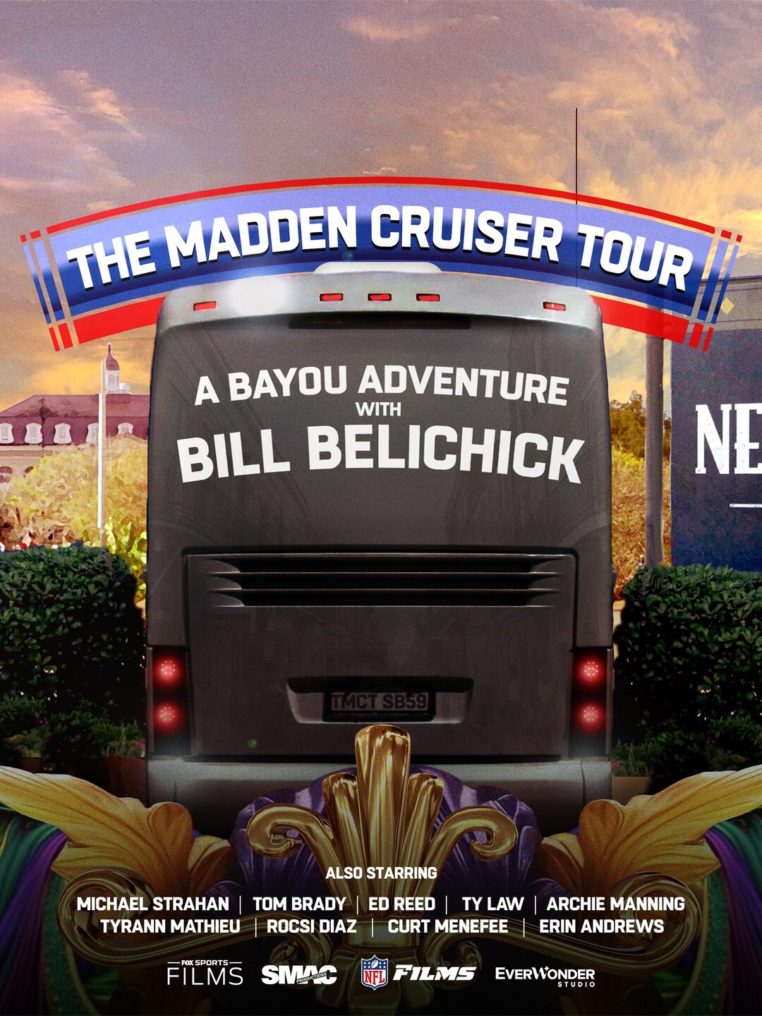 The Madden Cruiser Tour: A Bayou Adventure with Bill Belichick (фильм ...