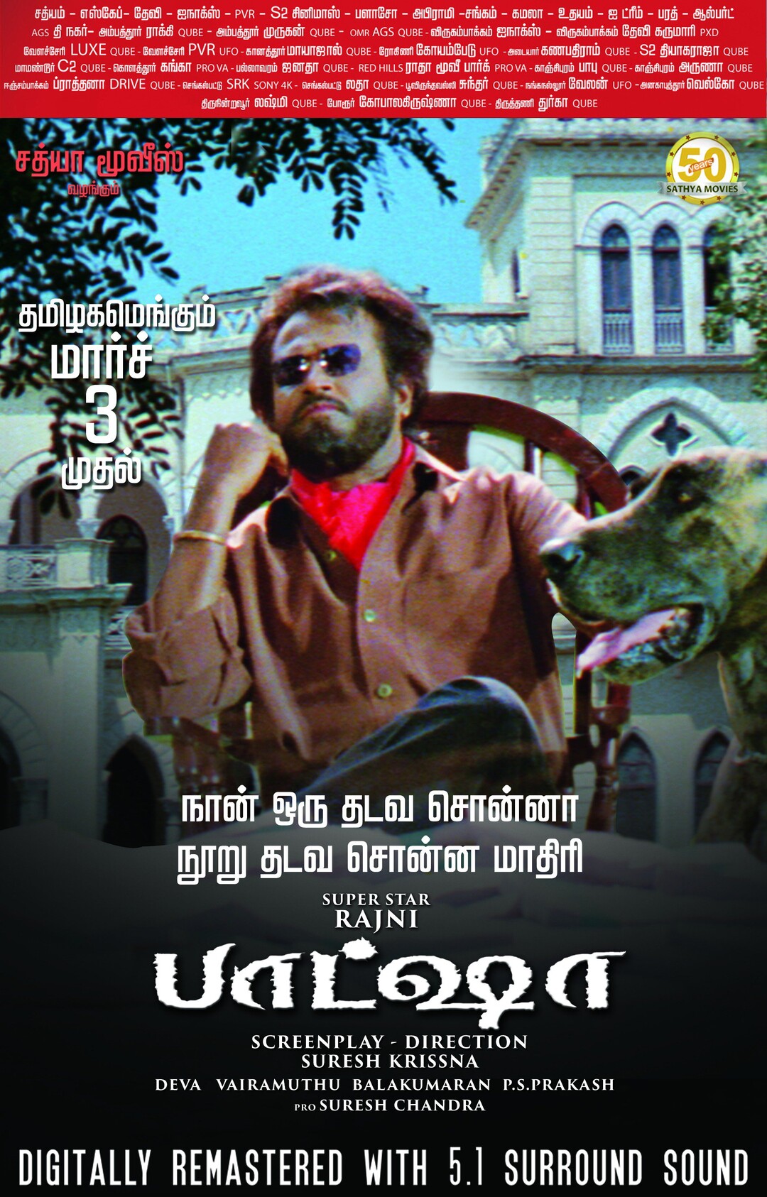 Cast - Baasha (1995)