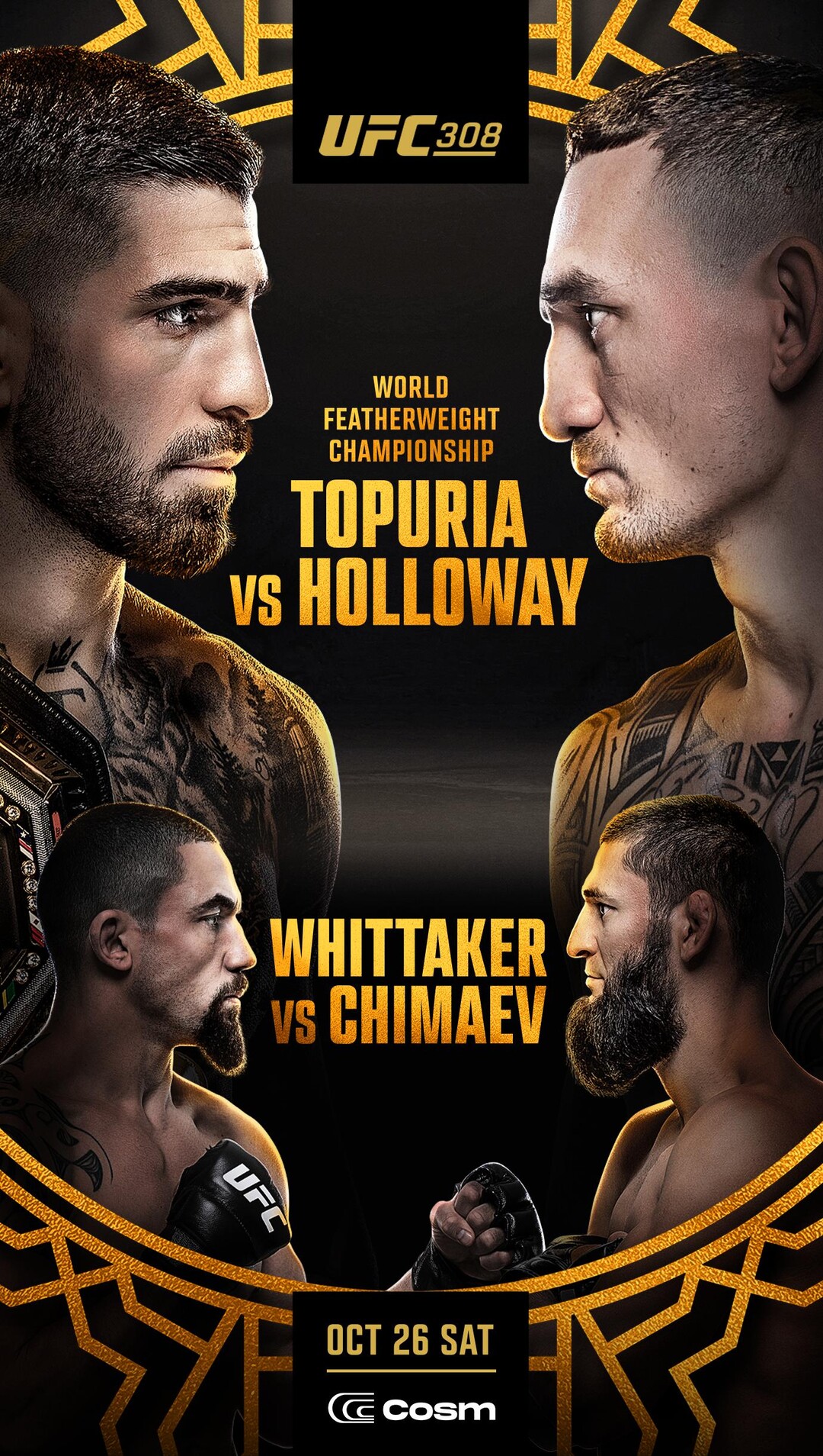 UFC 308: Topuria vs. Holloway in COSM Shared Reality (фільм, 2024)