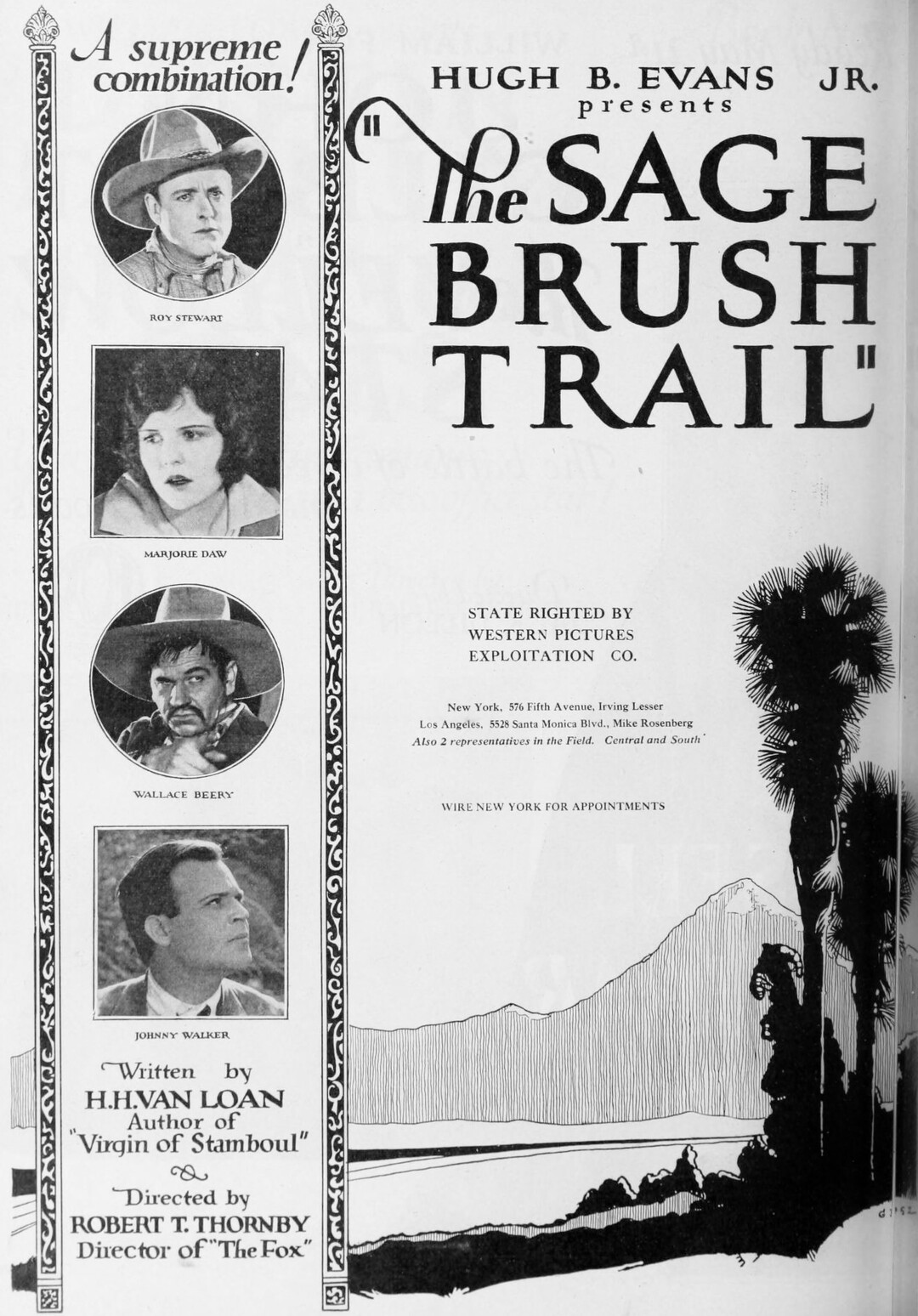 The Sagebrush Trail (movie, 1922)