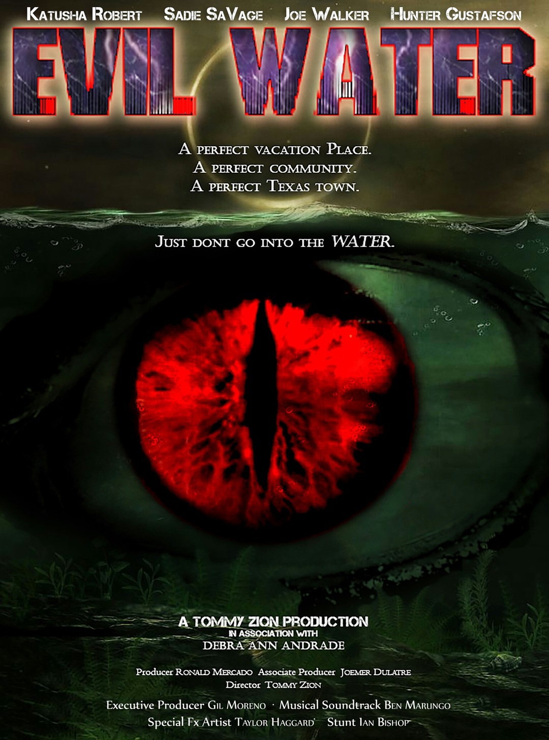 Cast - Evil Water (2017)