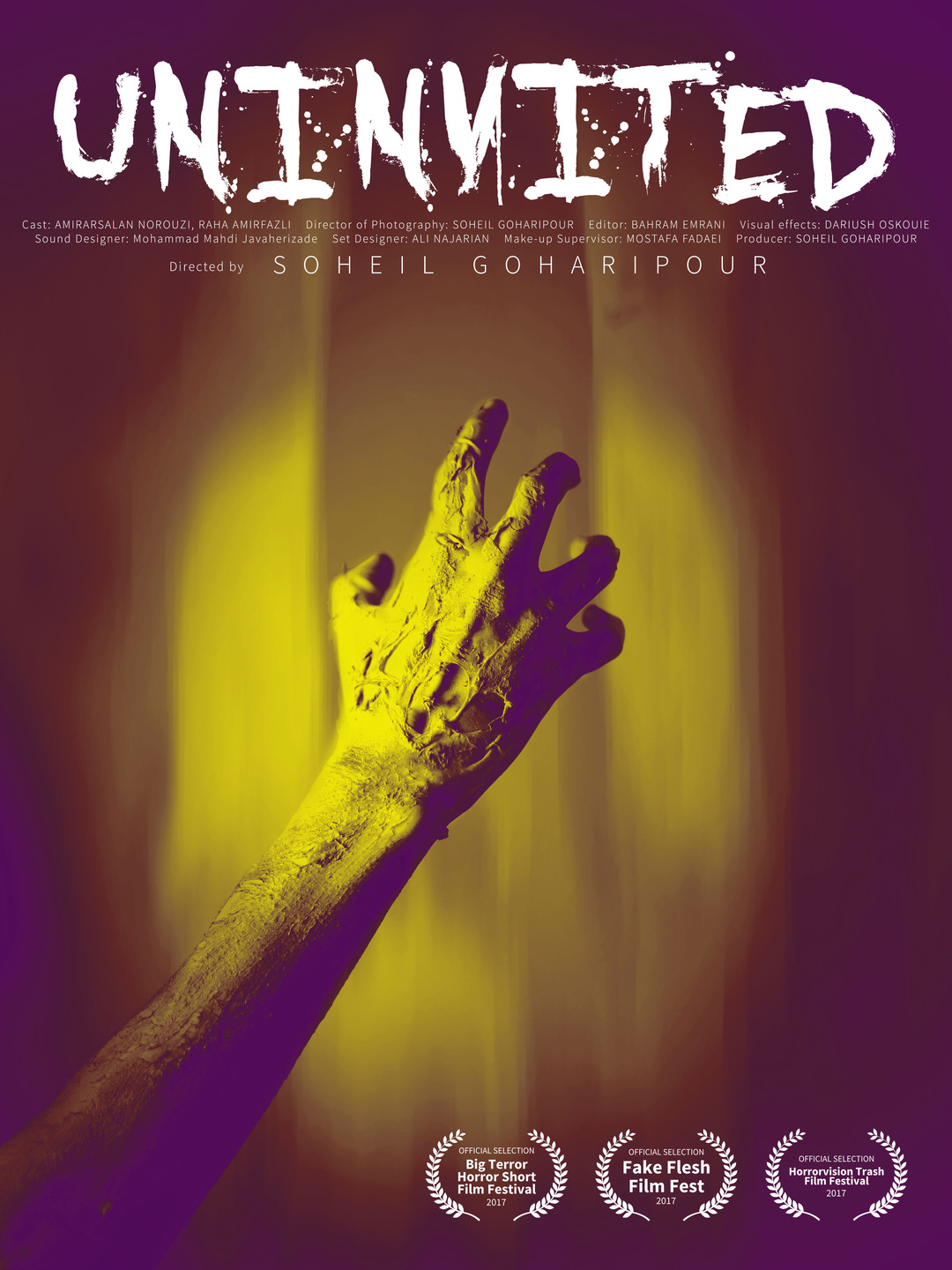 Cast - Uninvited (2017)