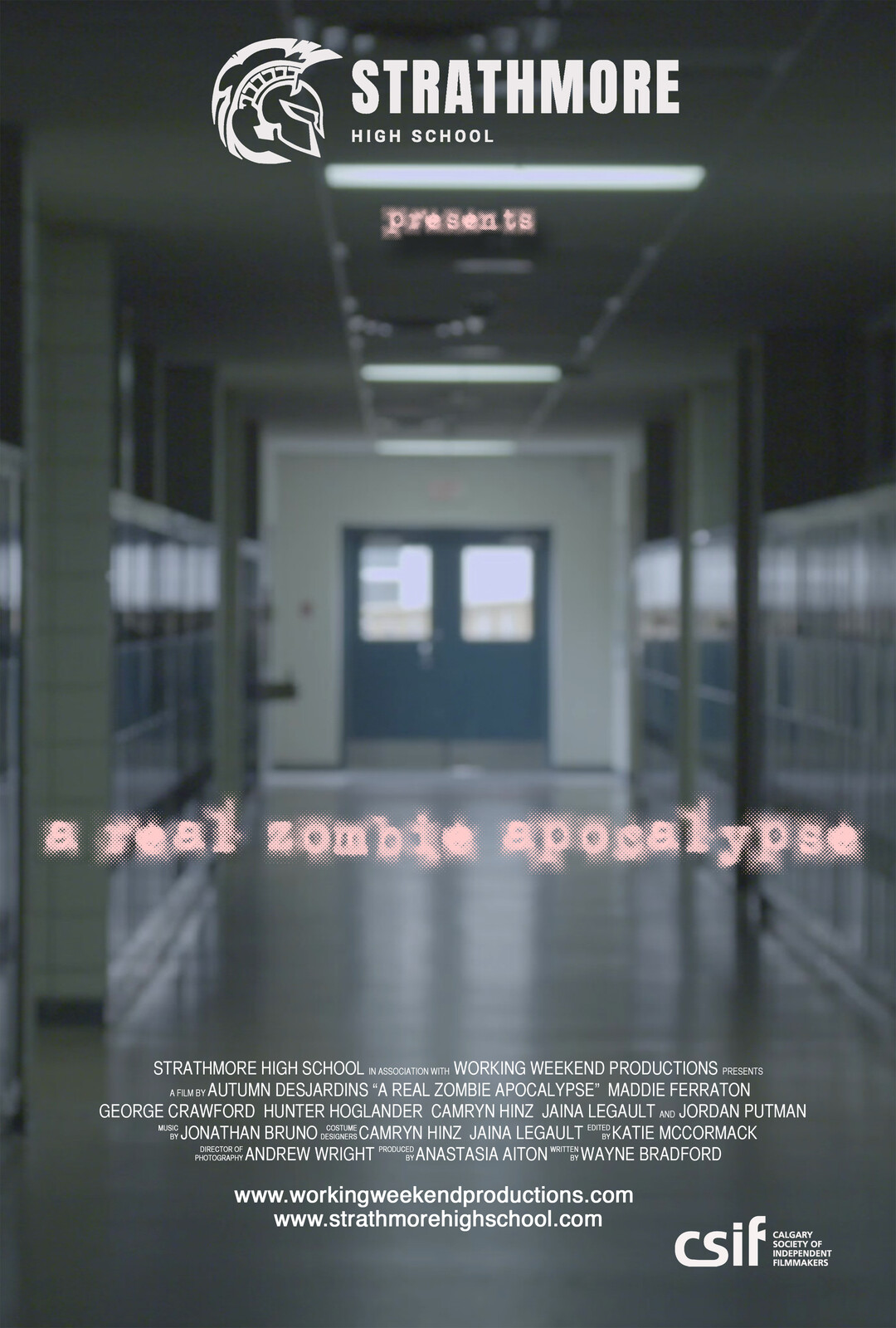 Cast - A Real Zombie Apocalypse (2018)
