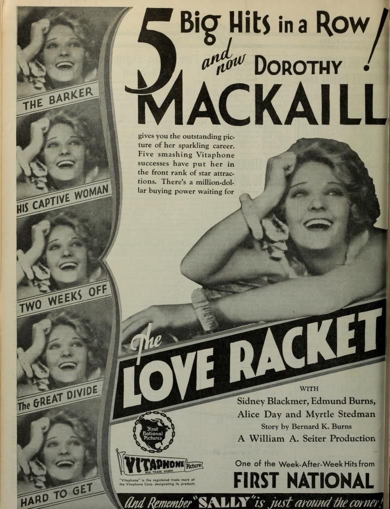 The Love Racket (movie, 1929)