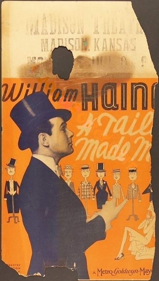 A Tailor Made Man (movie, 1931)