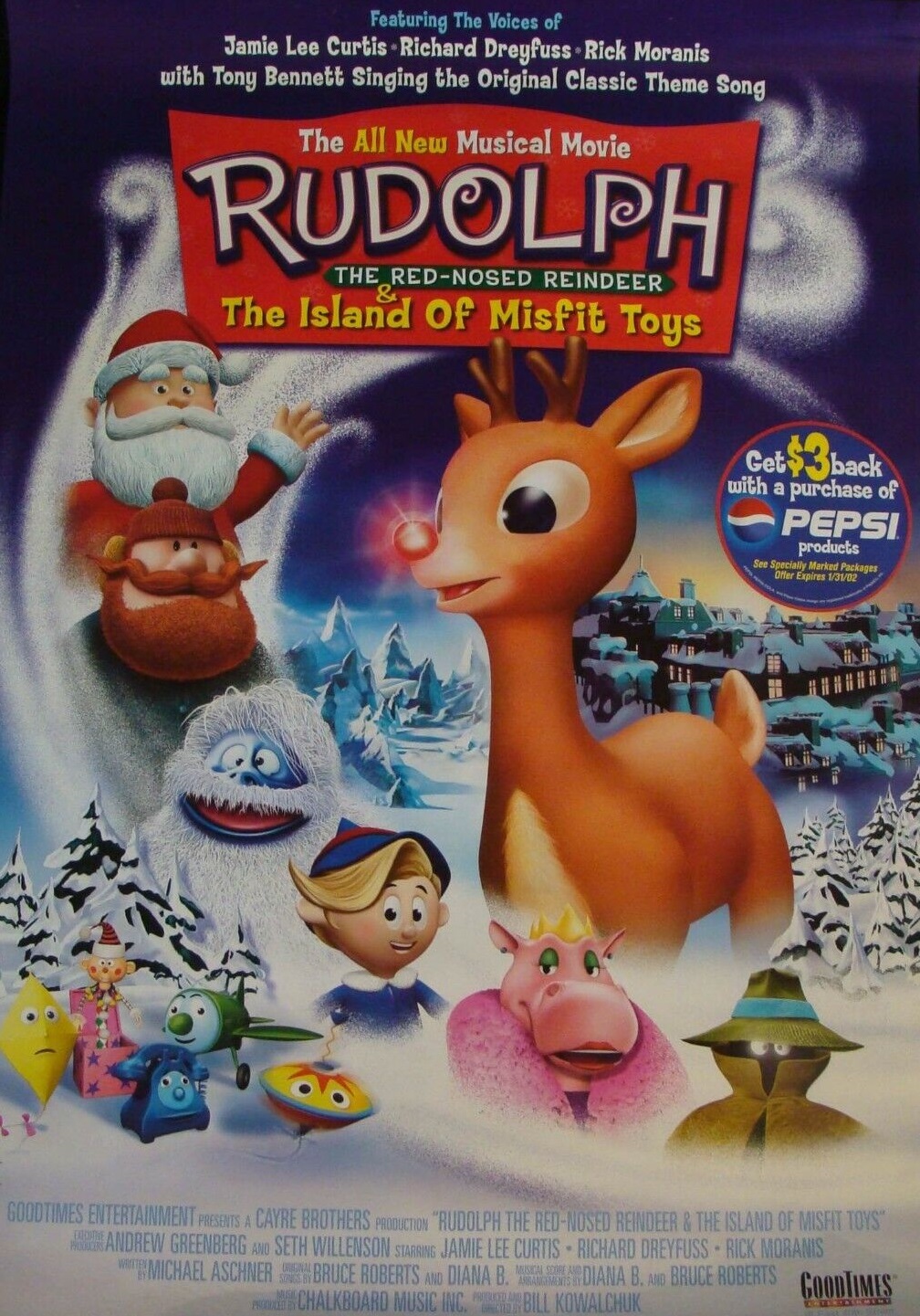 Rudolph the Red-Nosed Reindeer & the Island of Misfit Toys (animation ...