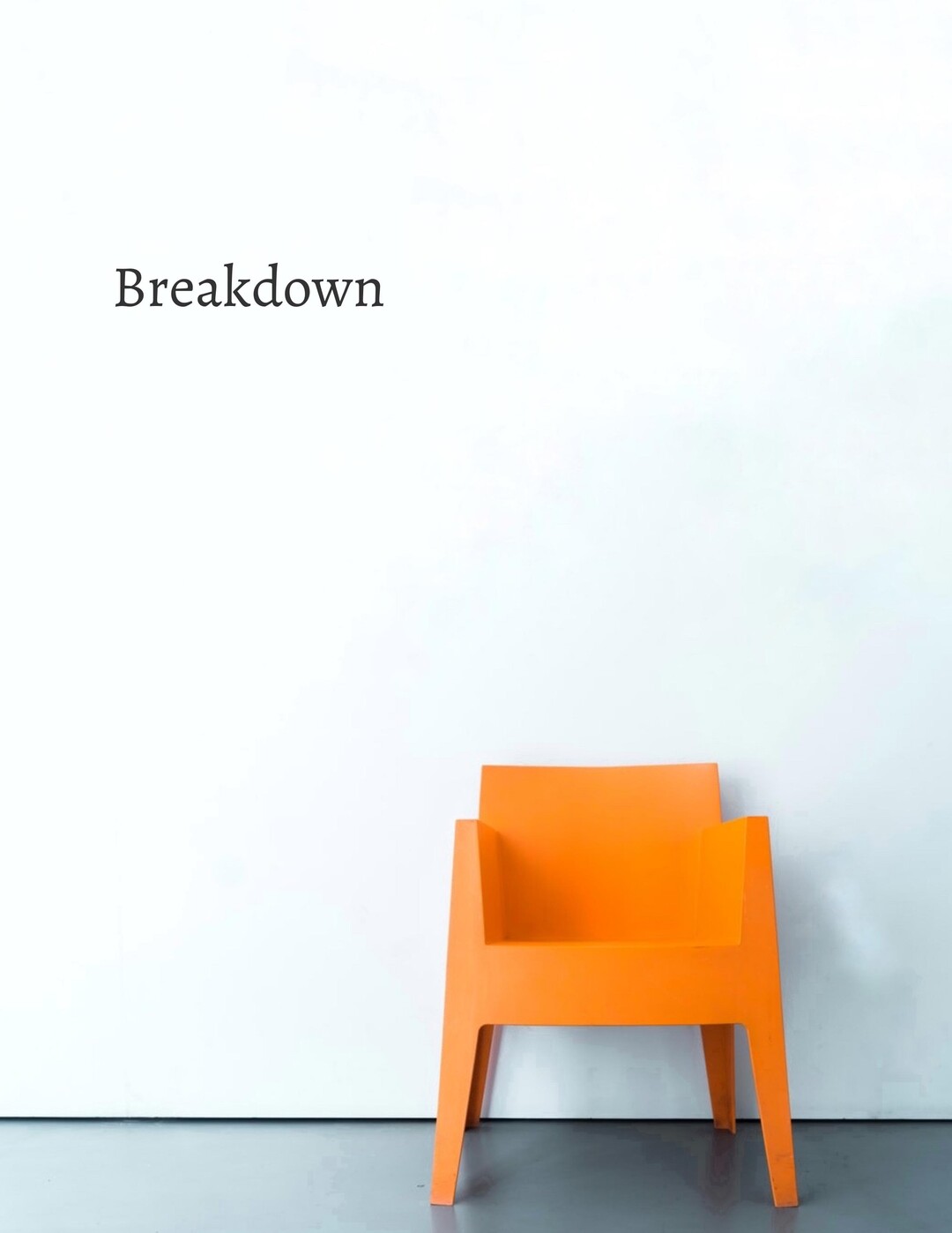Breakdown (series, 2020 – ...)