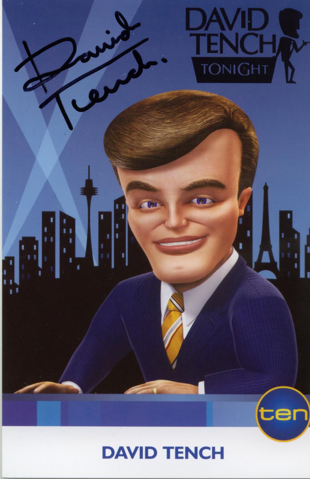 Cast - David Tench Tonight (2006)