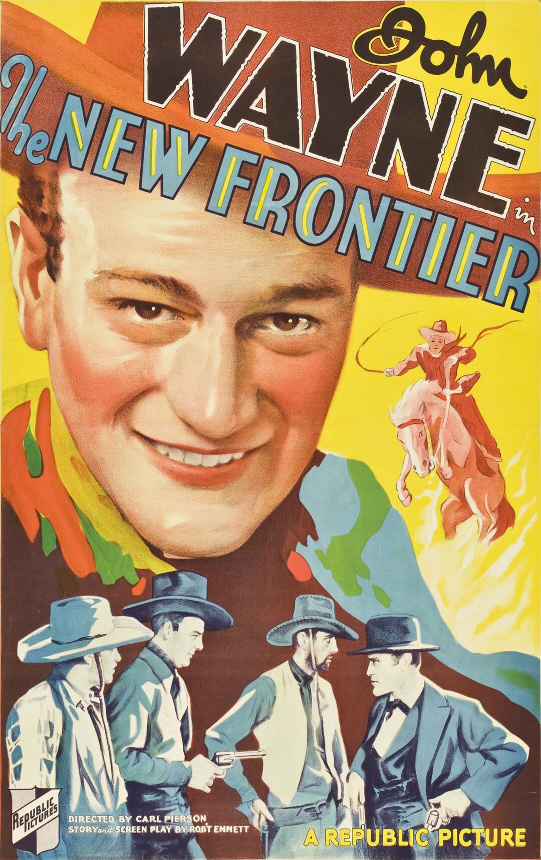 Cast - The New Frontier (1935)