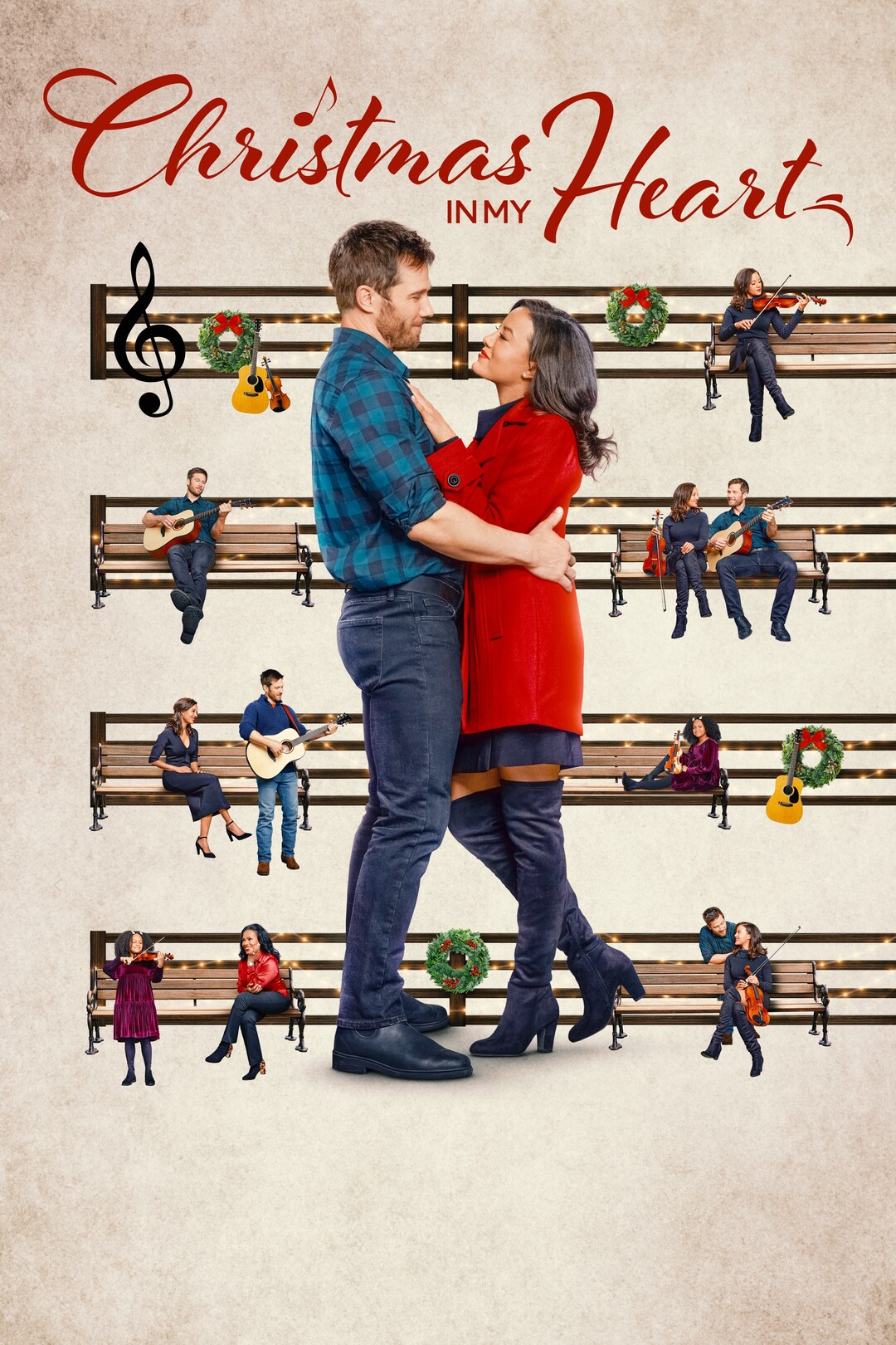 Cast - Christmas in My Heart (2021)