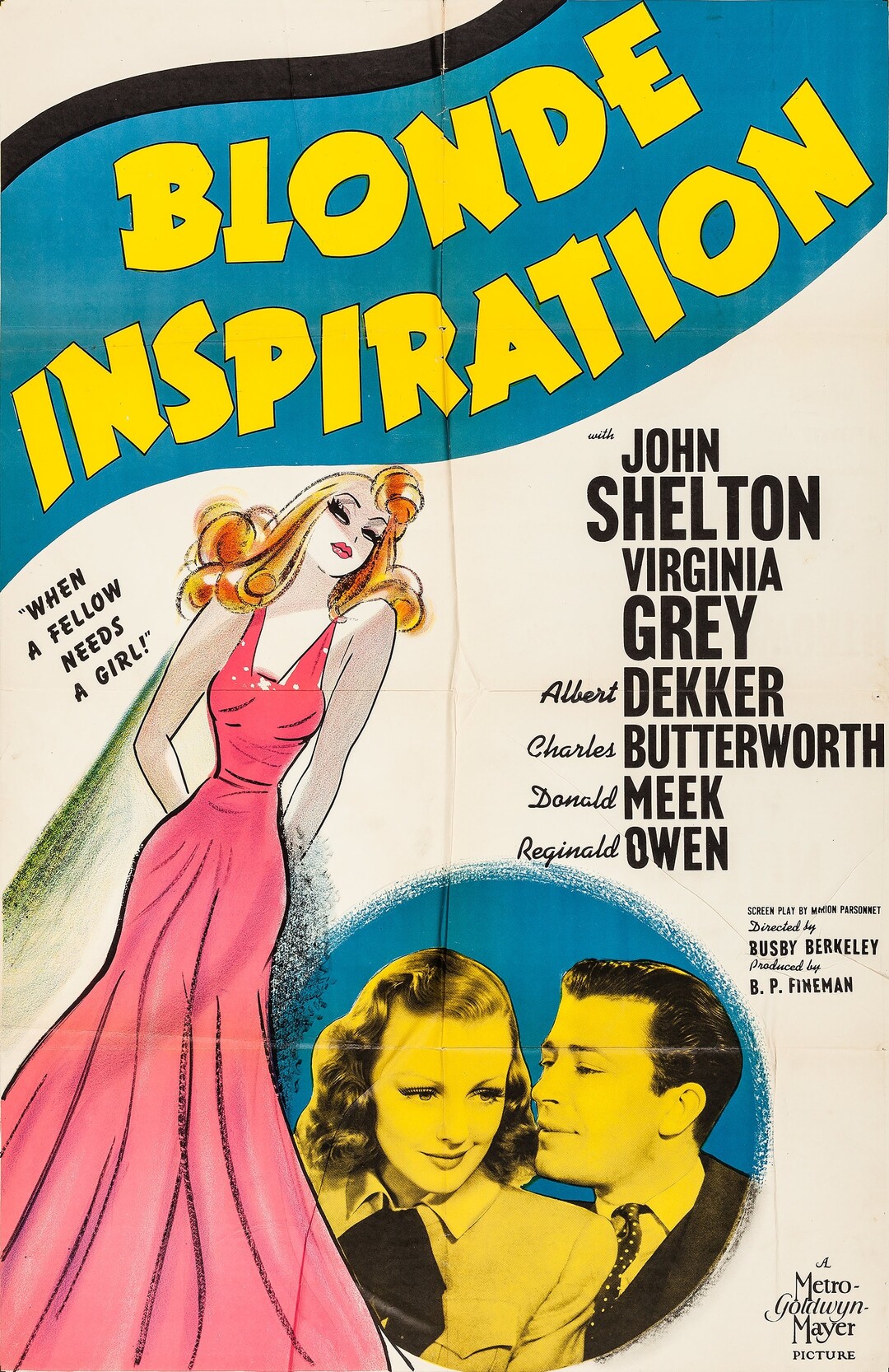 Cast - Blonde Inspiration (1941)