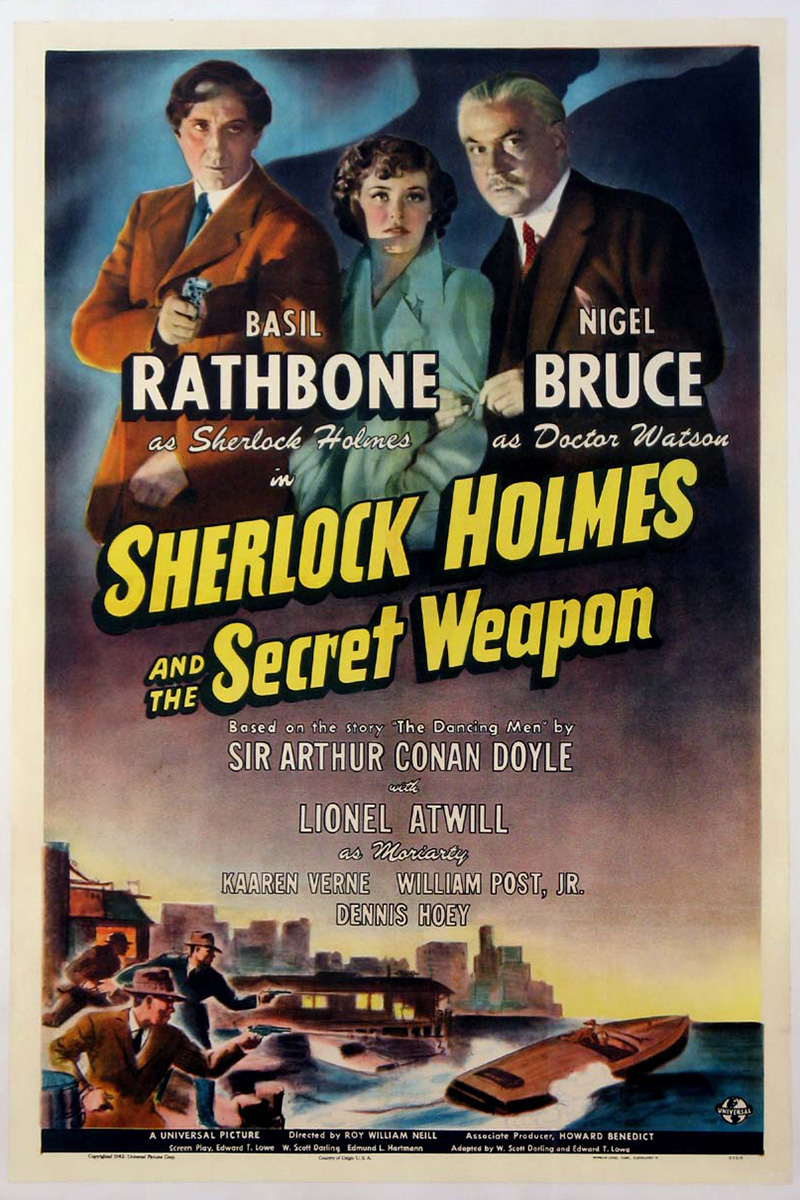 Posters - Sherlock Holmes and the Secret Weapon
