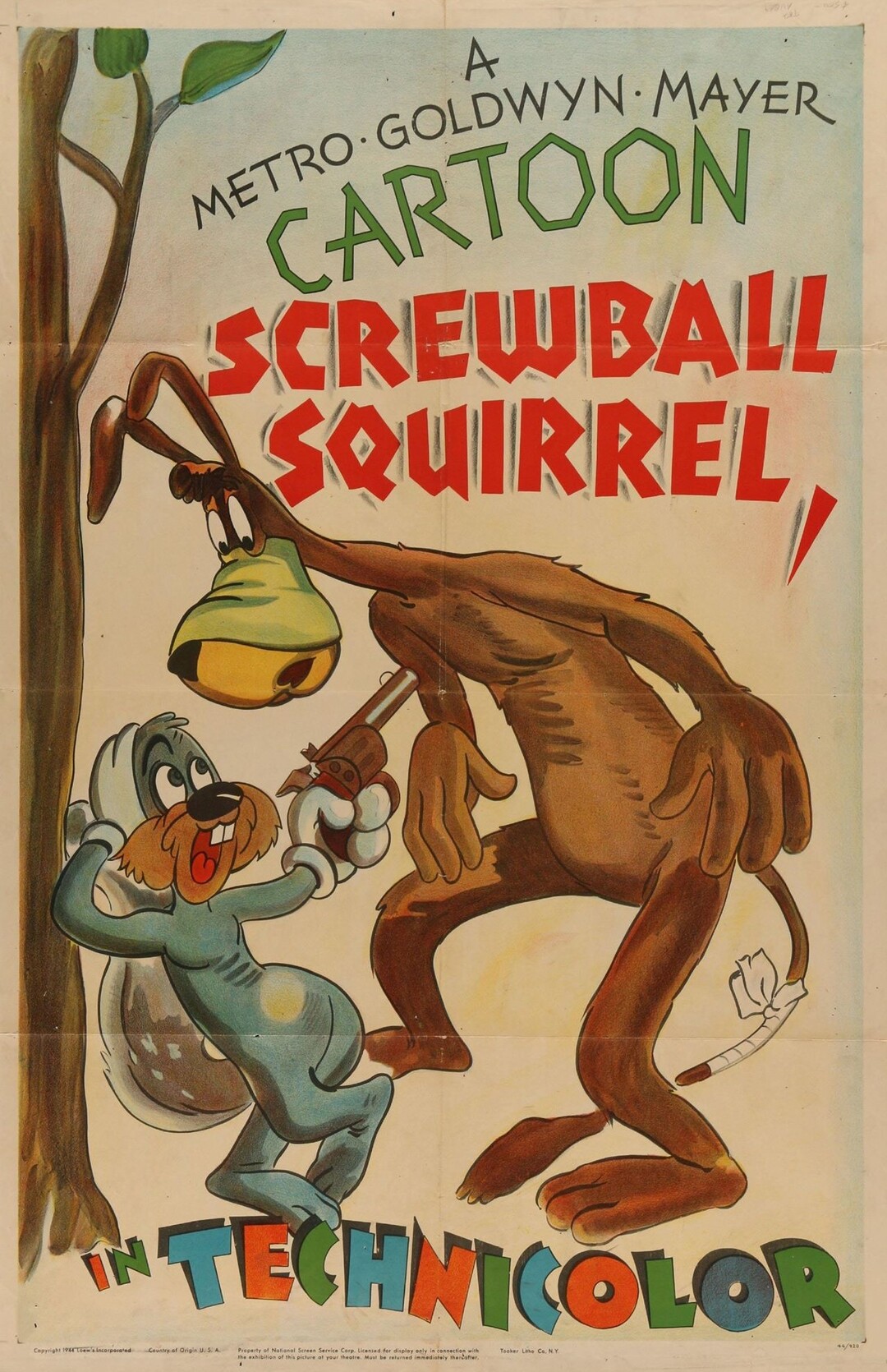 Screwball Squirrel (animation movie, 1944)