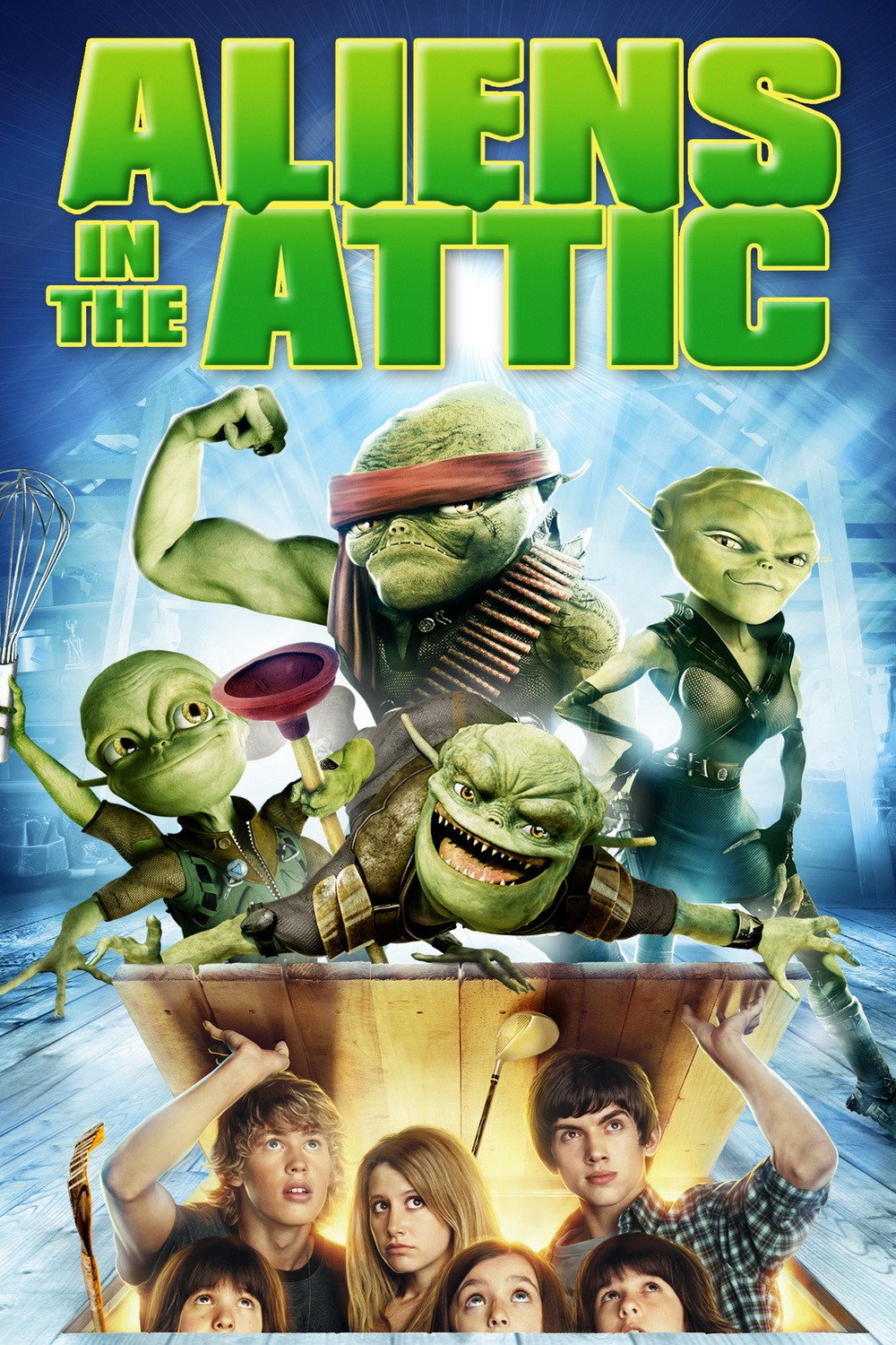 Cast - Aliens in the Attic (2009)