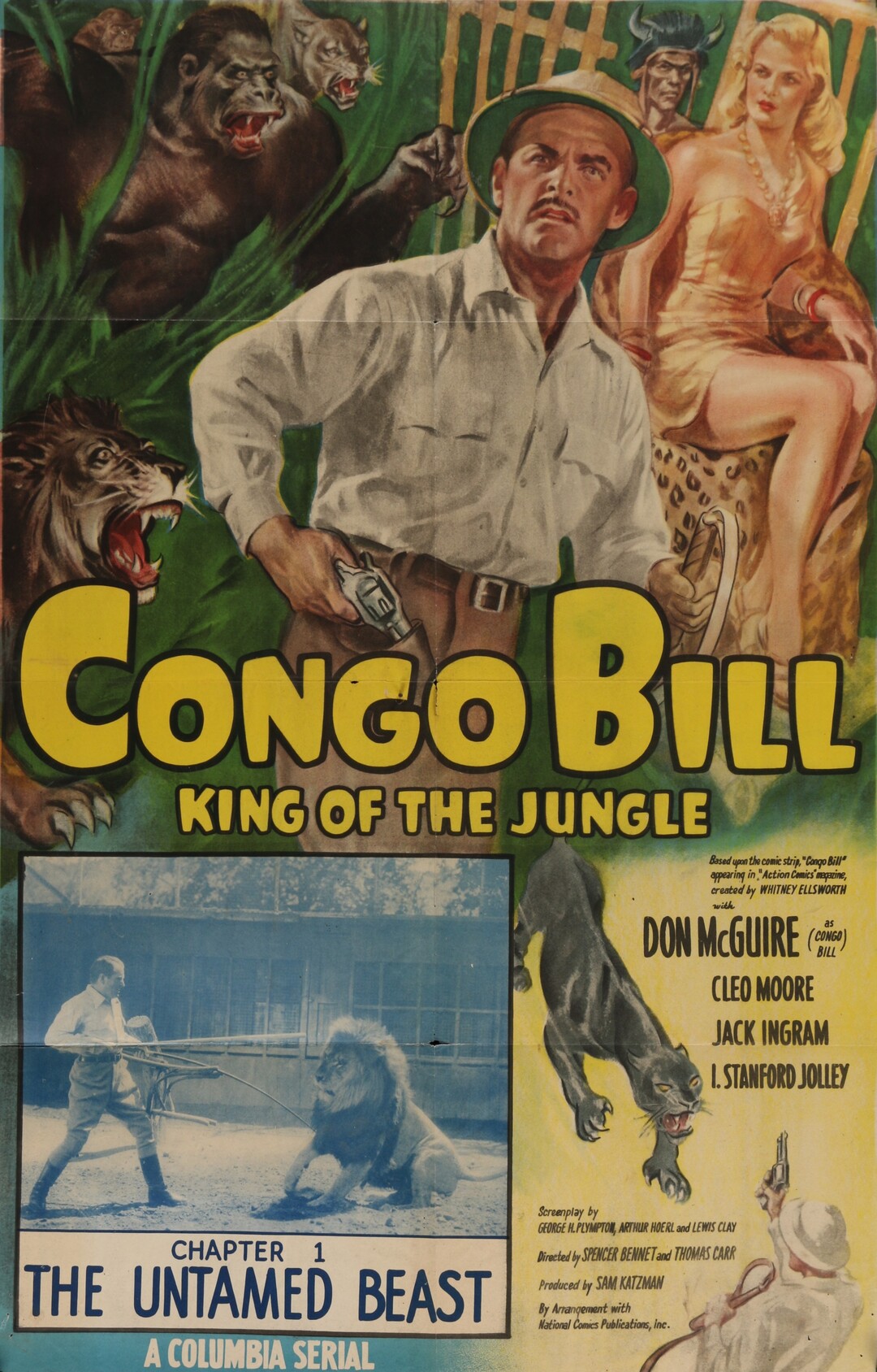 Congo Bill (movie, 1948) — Actors, Trailers, Photos