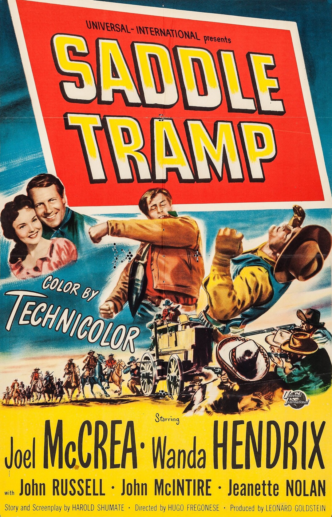 Cast - Saddle Tramp (1950)