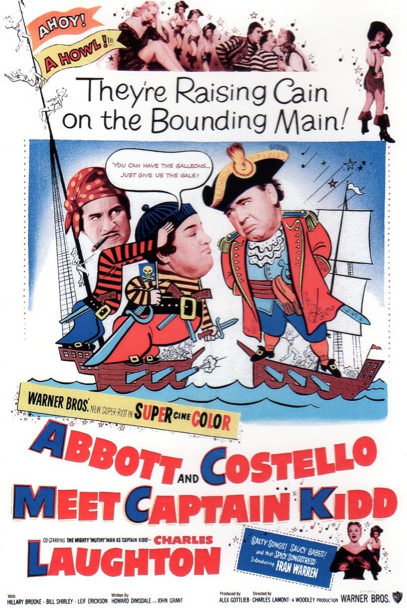 Posters - Abbott and Costello Meet Captain Kidd