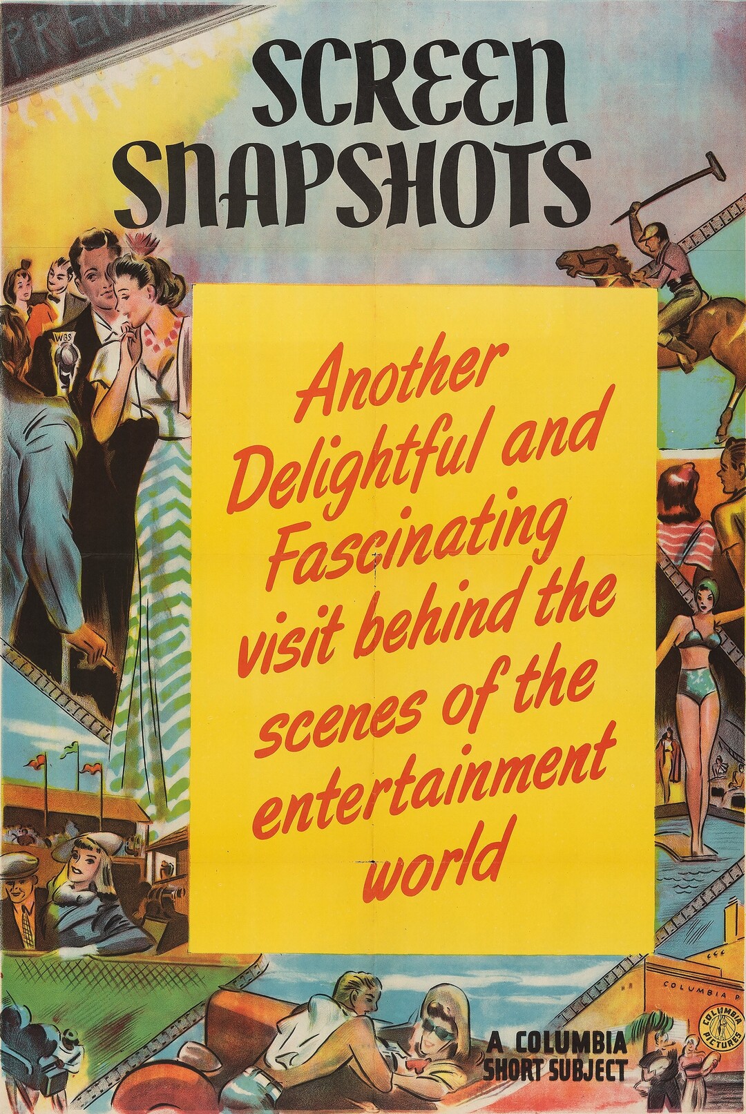 Screen Snapshots: Salute to Hollywood (movie, 1958)