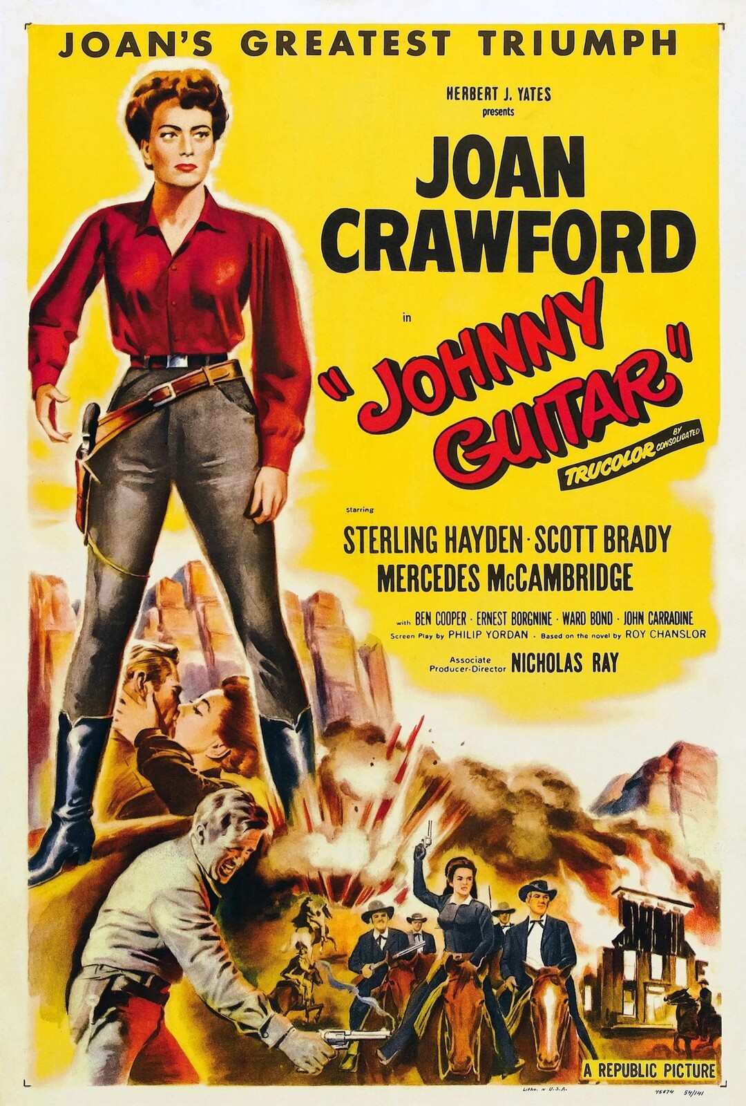 Cast - Johnny Guitar (1954)