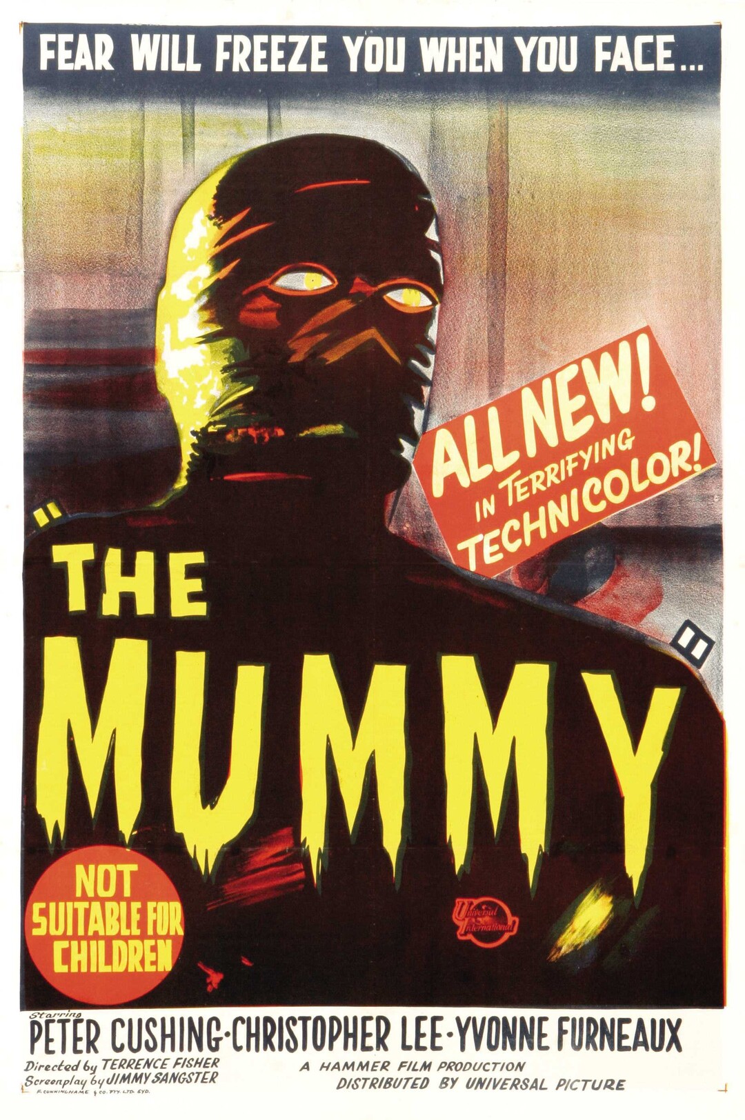 Cast - The Mummy (1959)