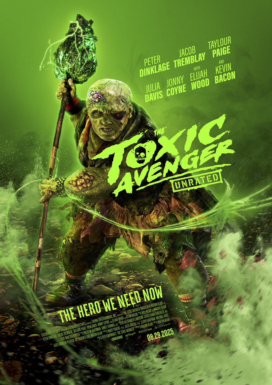 Cast - The Toxic Avenger (2025)