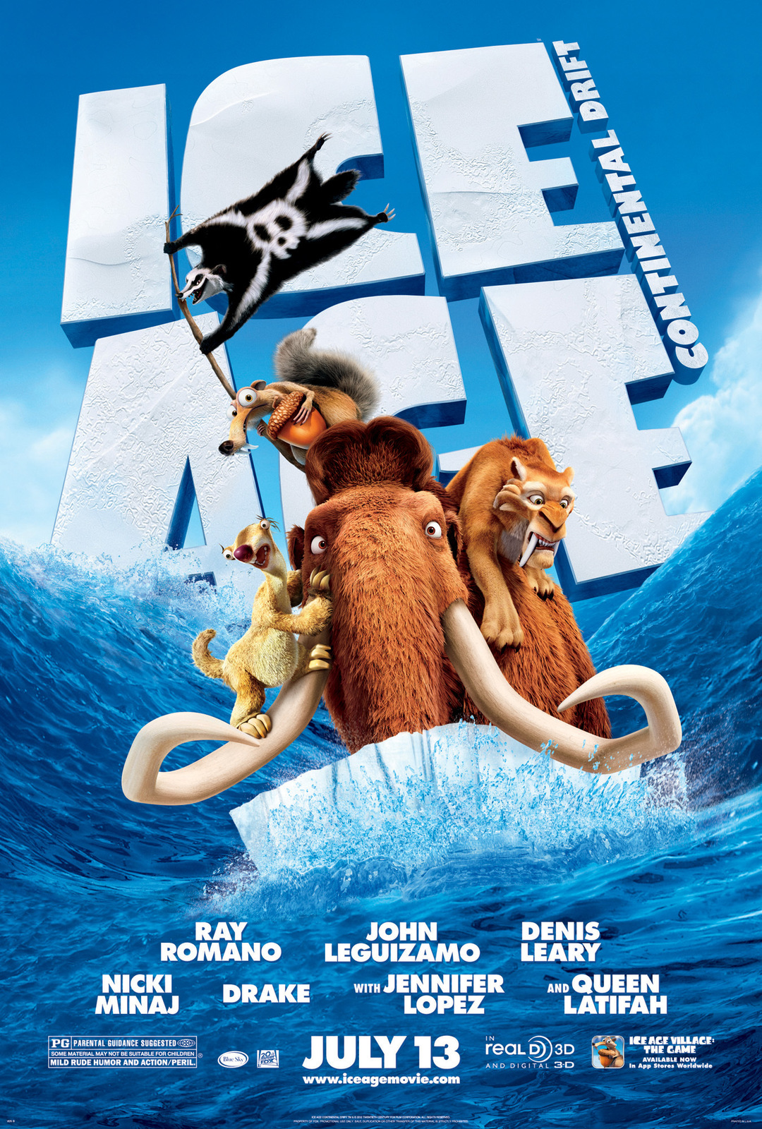 Cast - Ice Age: Continental Drift (2012)