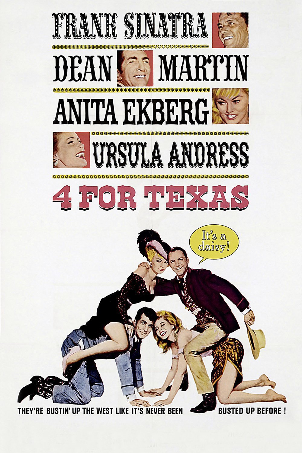 Cast - 4 for Texas (1963)