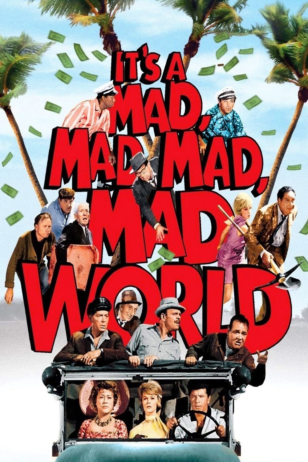 Cast - It's a Mad, Mad, Mad, Mad World (1963)