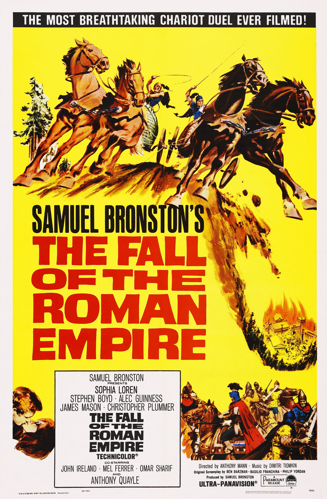 Cast - The Fall of the Roman Empire (1964)