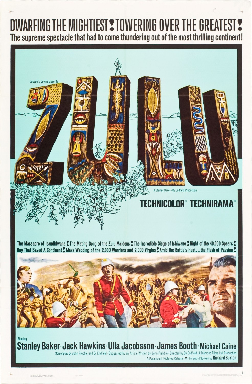 Cast - Zulu (1964)