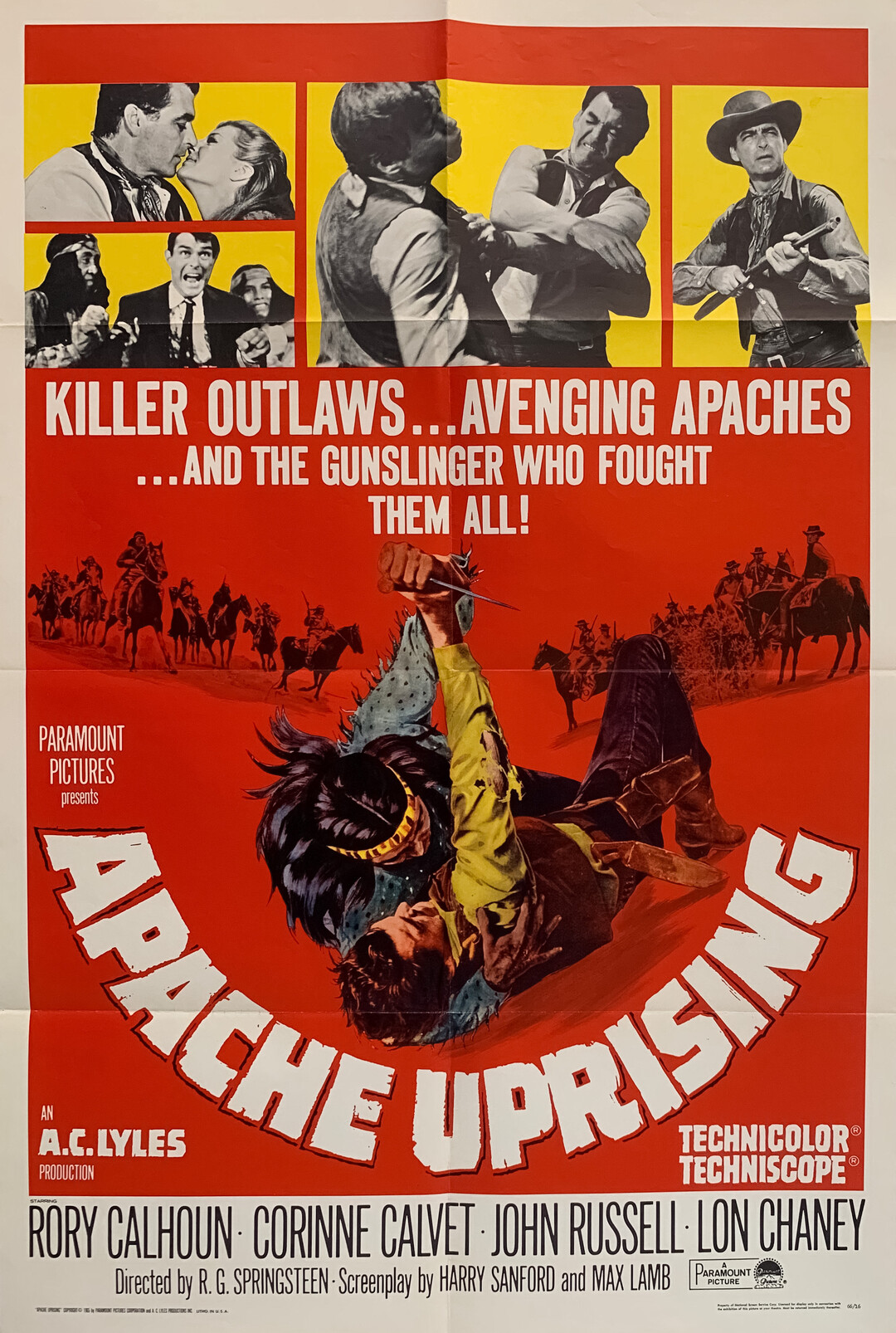 Cast - Apache Uprising (1965)