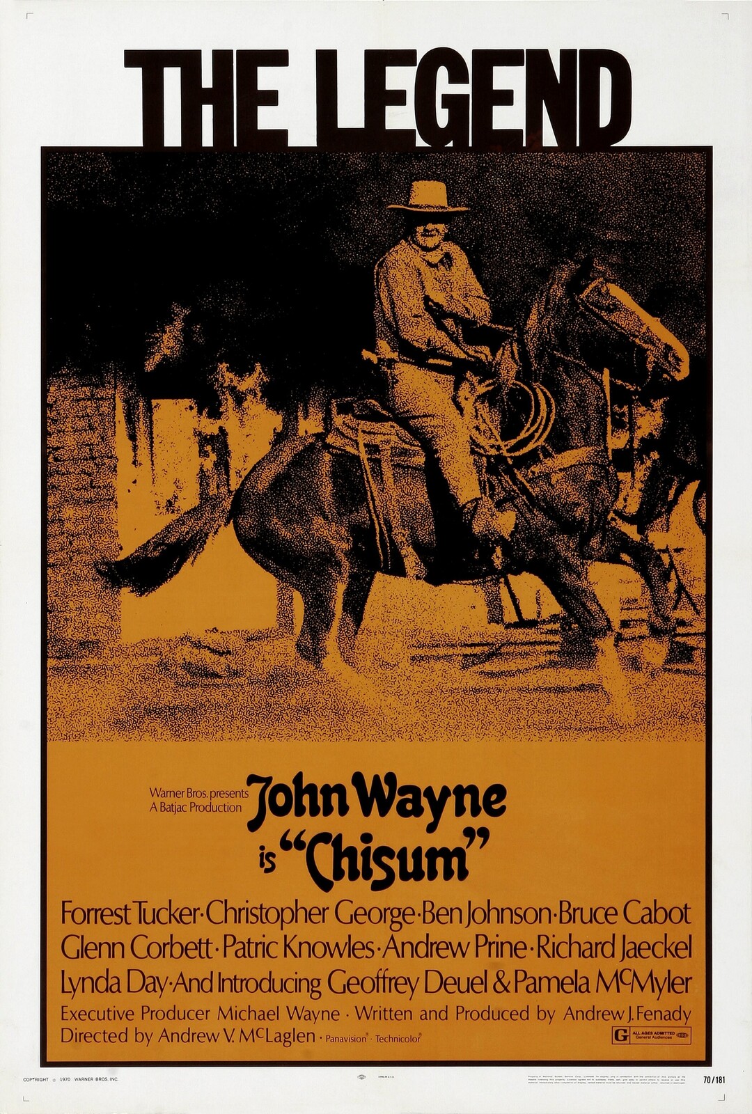Cast - Chisum (1970)