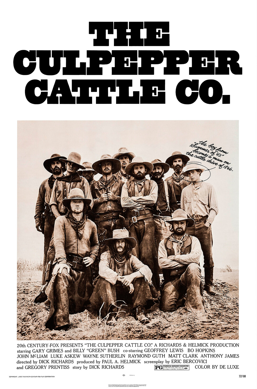 Cast - The Culpepper Cattle Co. (1972)