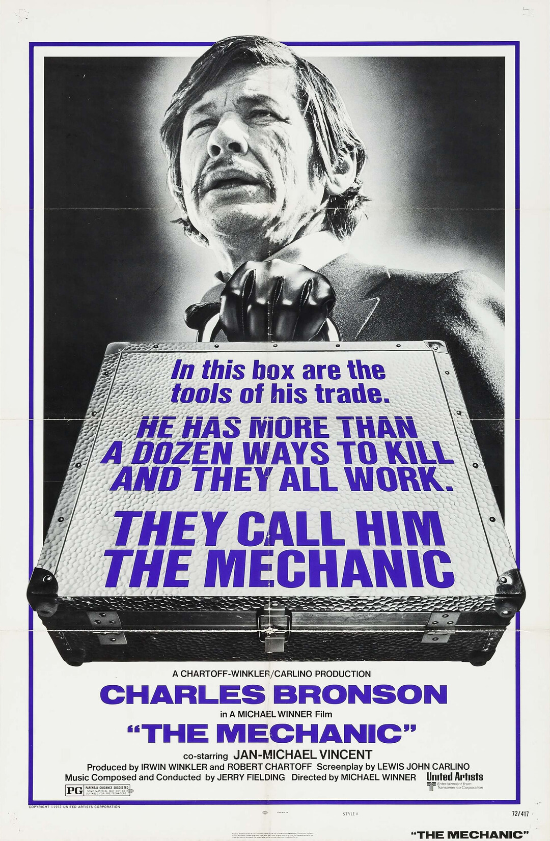 Cast - The Mechanic (1972)