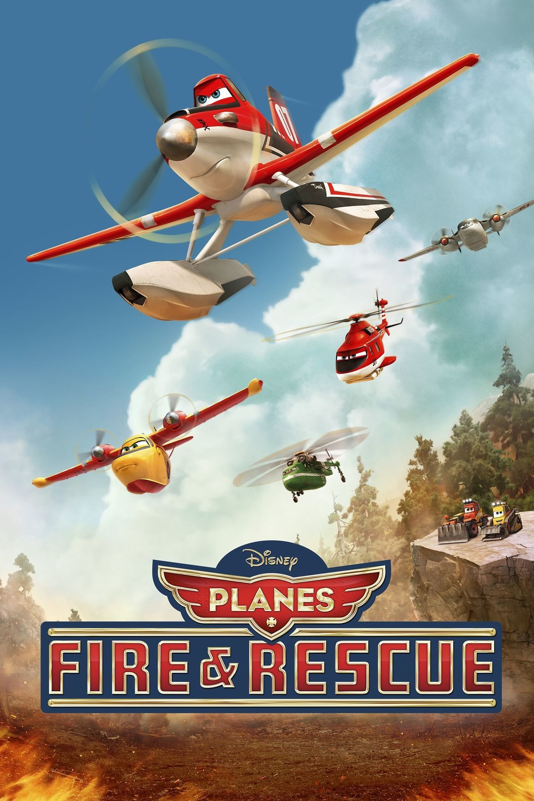 Cast - Planes: Fire and Rescue (2014)