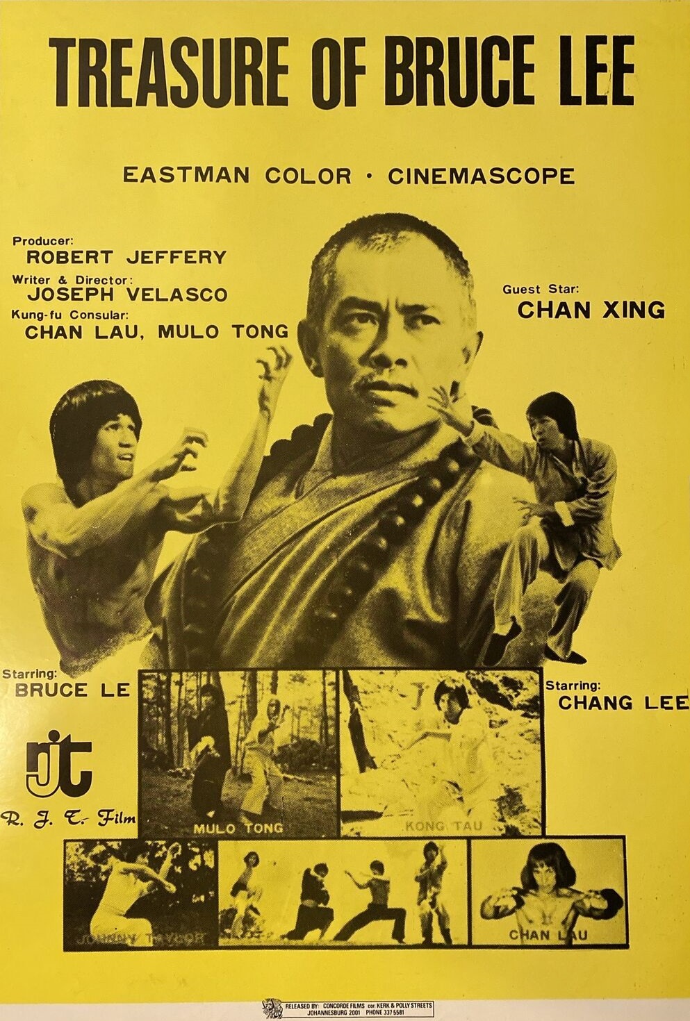Cast - Treasure of Bruce Lee