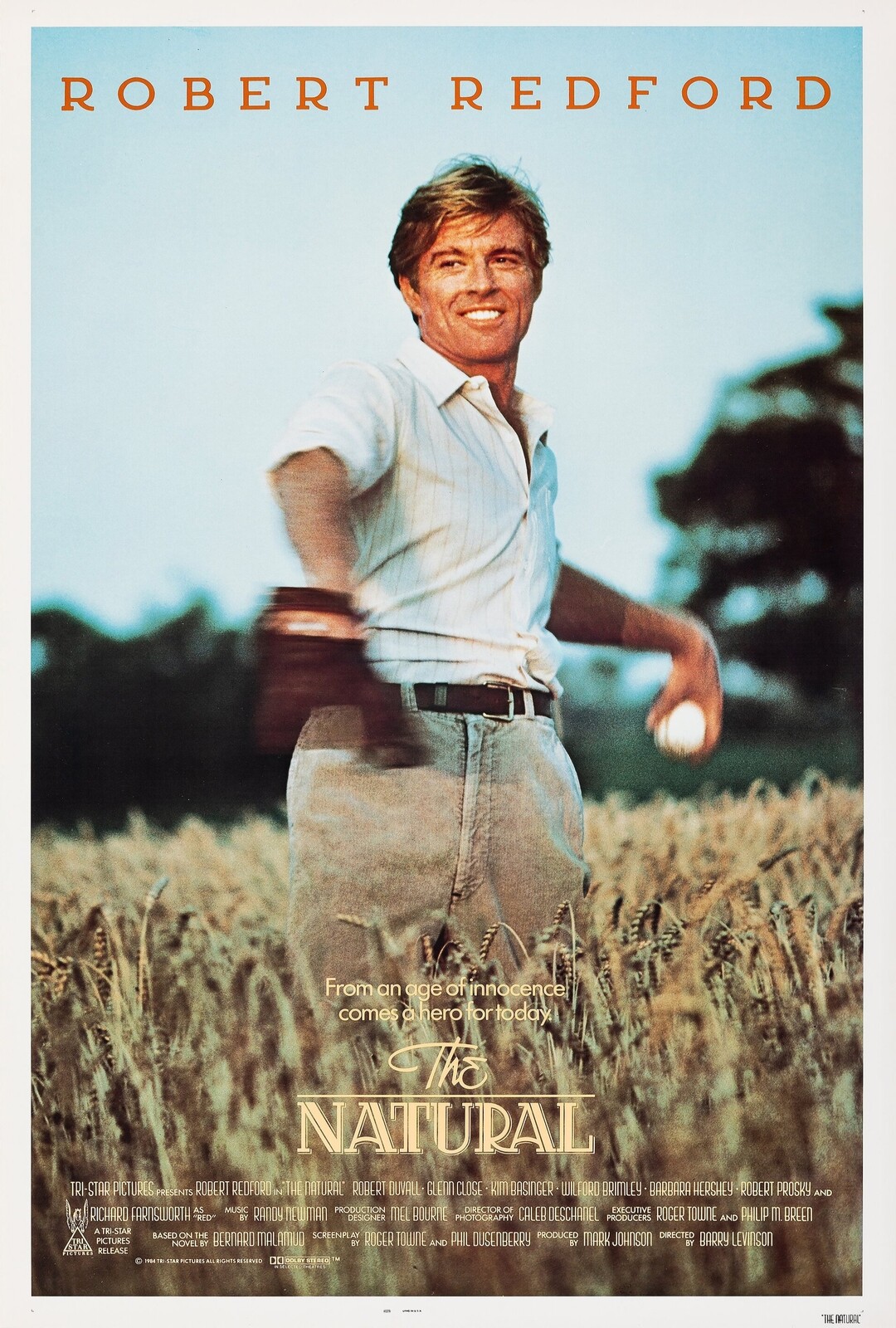 Cast - The Natural (1984)