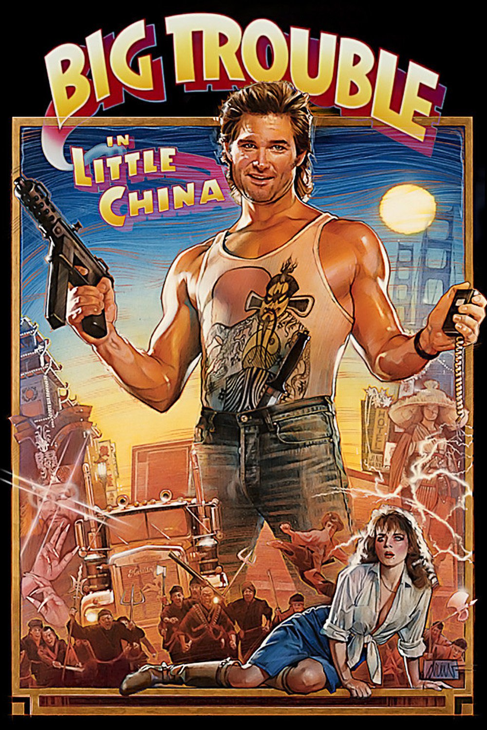 Cast - Big Trouble in Little China (1986)